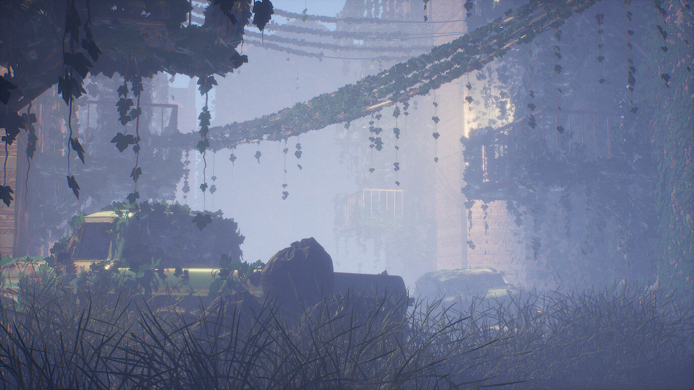 david bülow - Abandoned city Procedural workflow