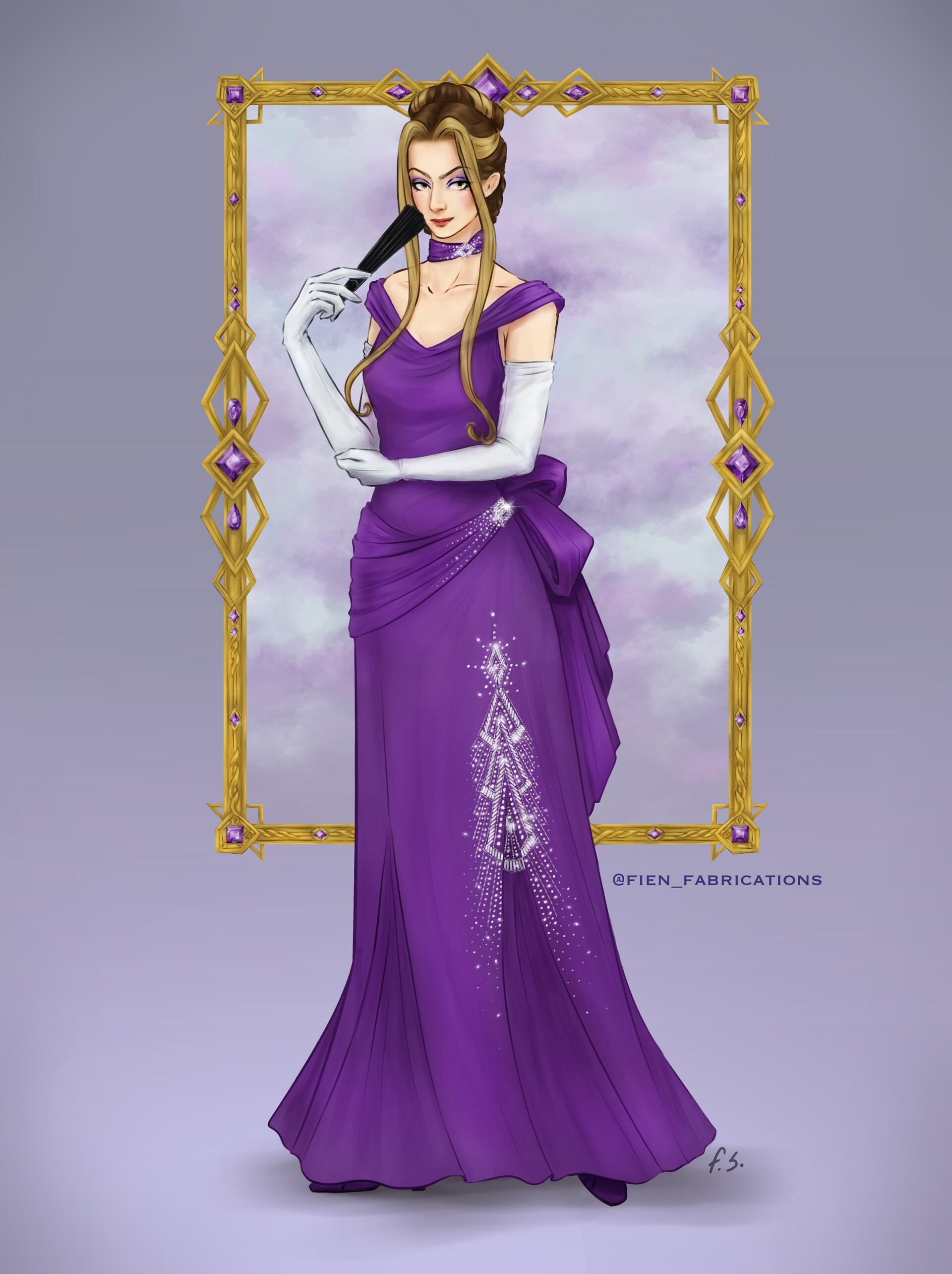 ArtStation - Winx club witches redesign in ballgowns