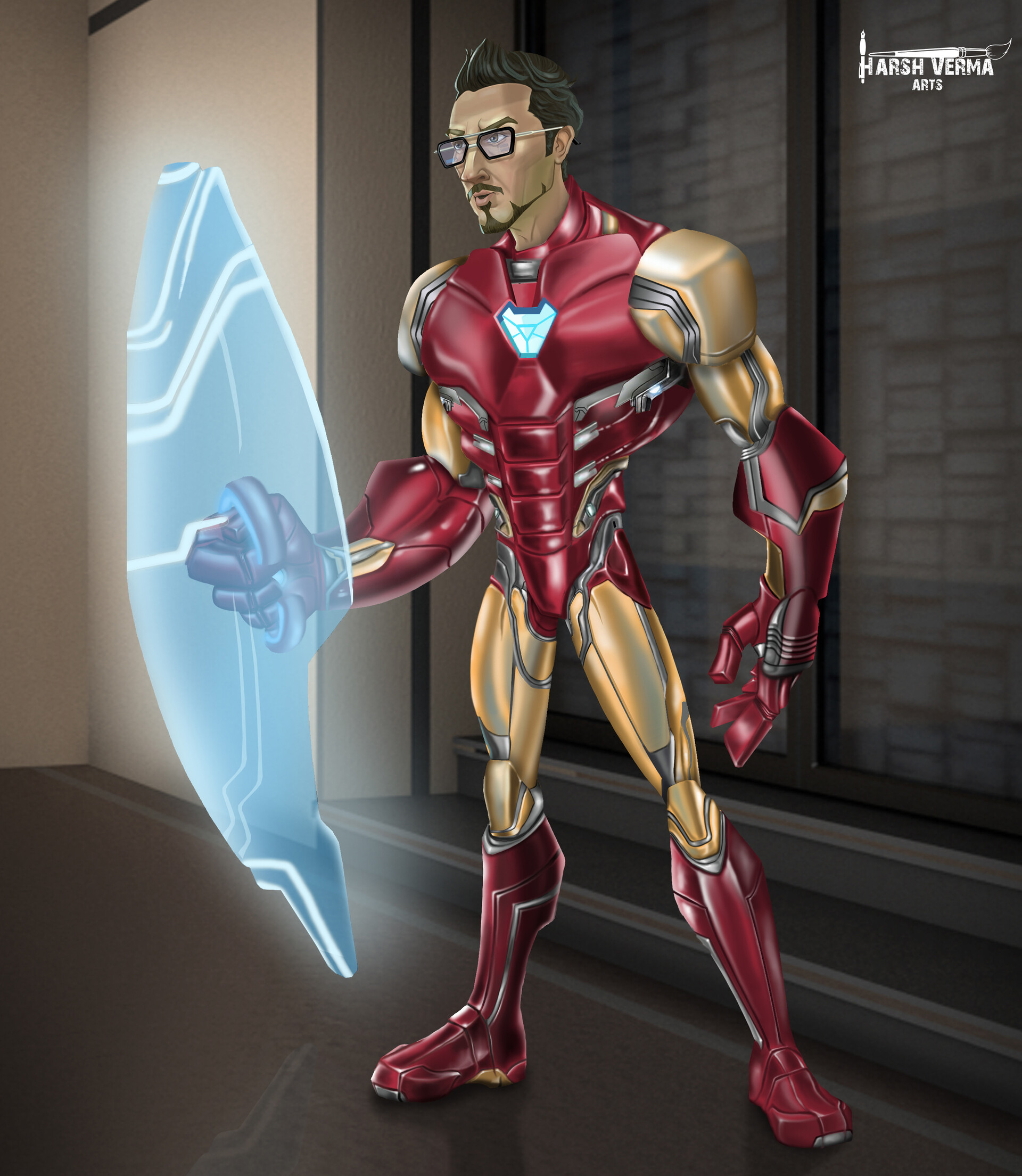 ArtStation - Iron Man Mark 85 Concept Art_v01