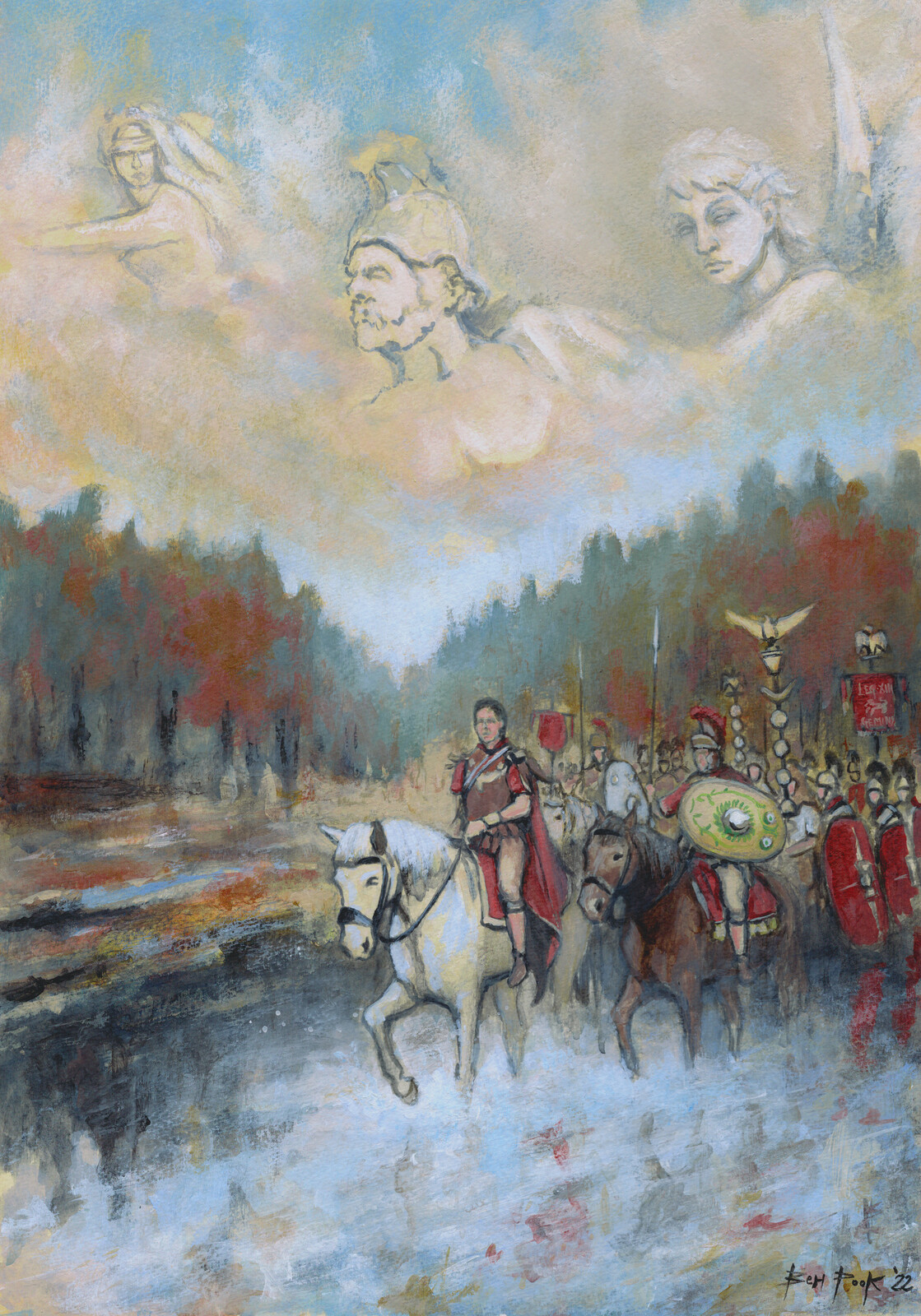 Ben Pook - Caesar Crosses the Rubicon 2