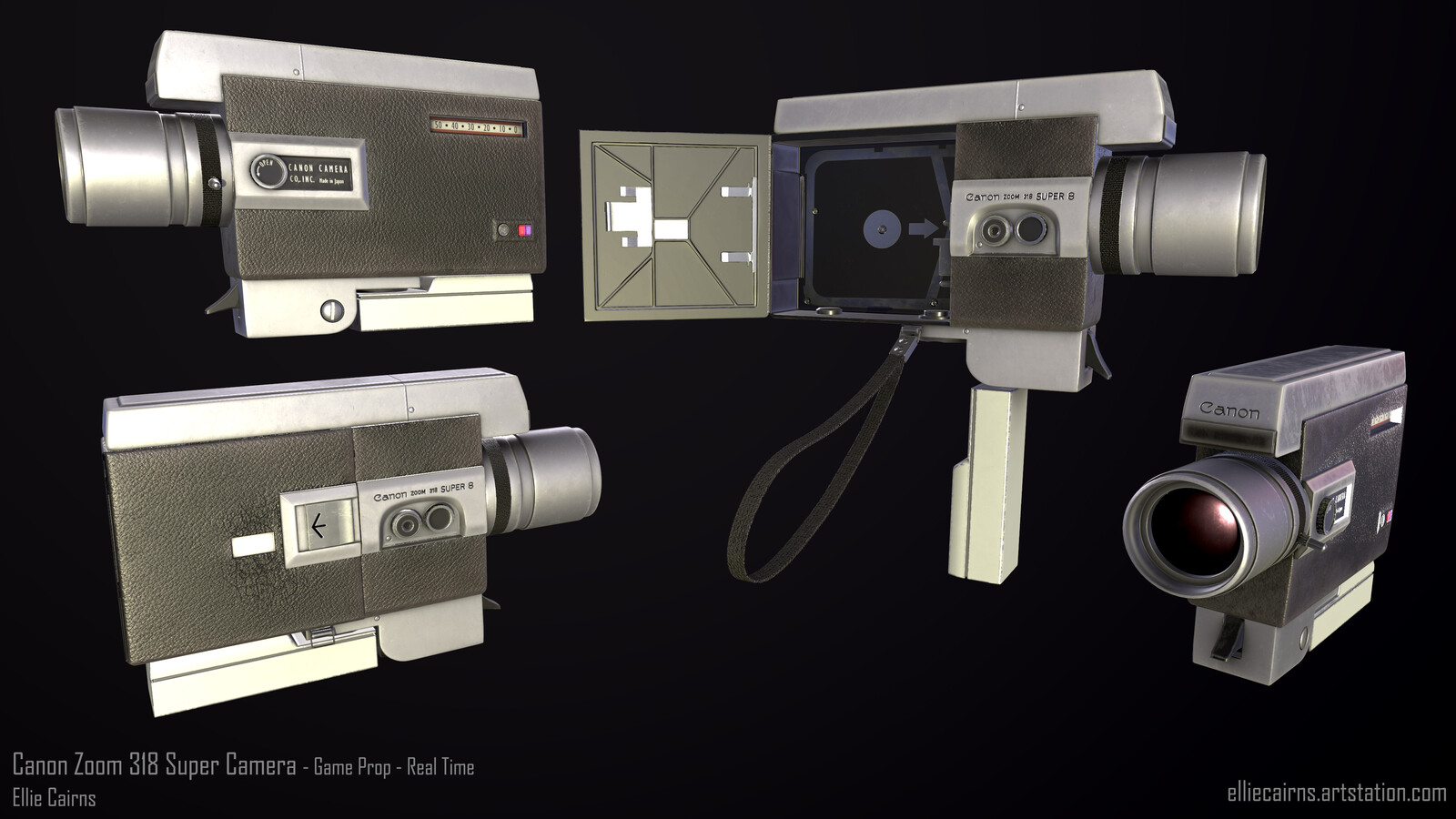 Ellie Cairns (Louluufff) - Canon Zoom 318 Super 8 Camera
