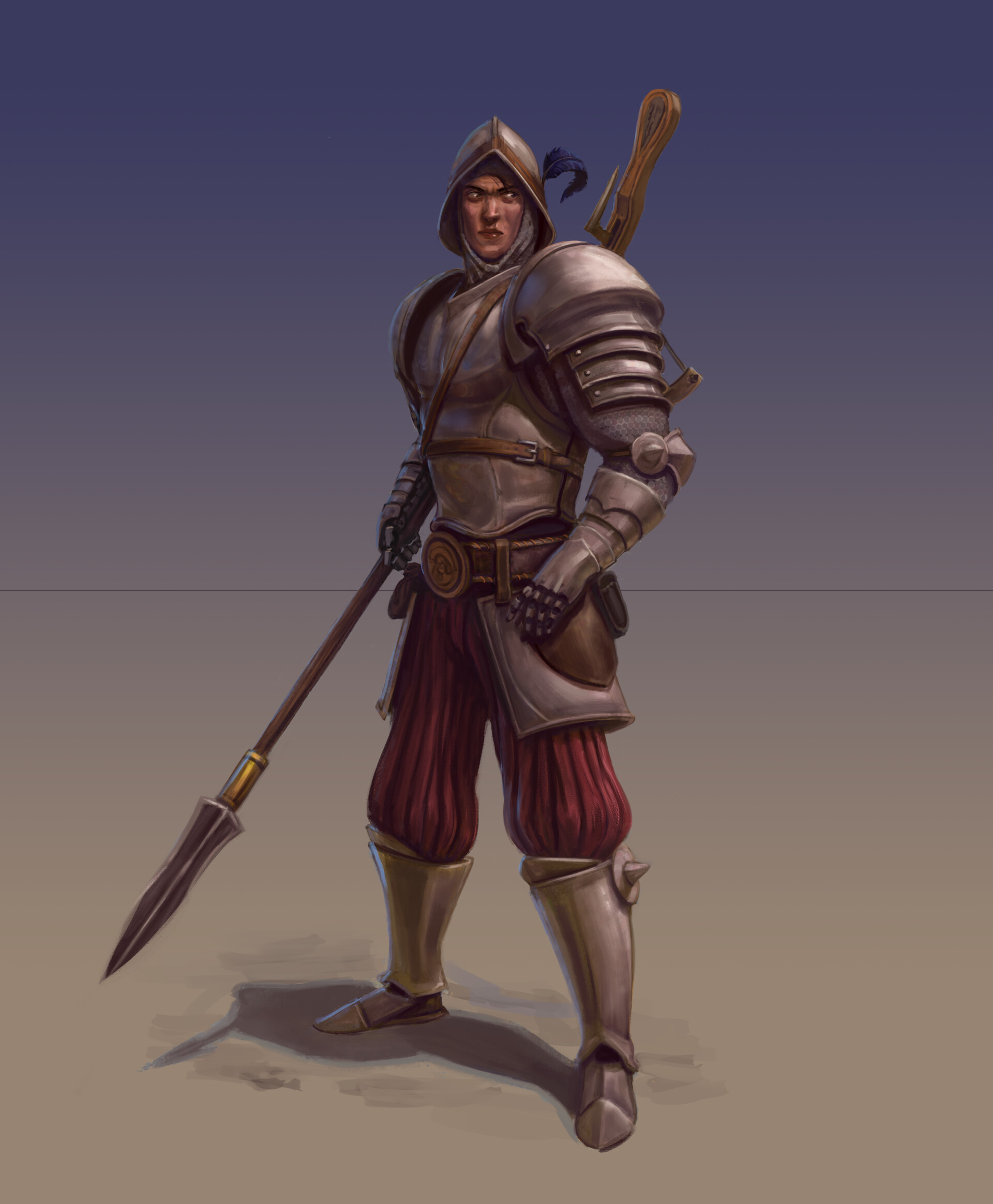 ArtStation - Warrior - City Guard, Grove Watch