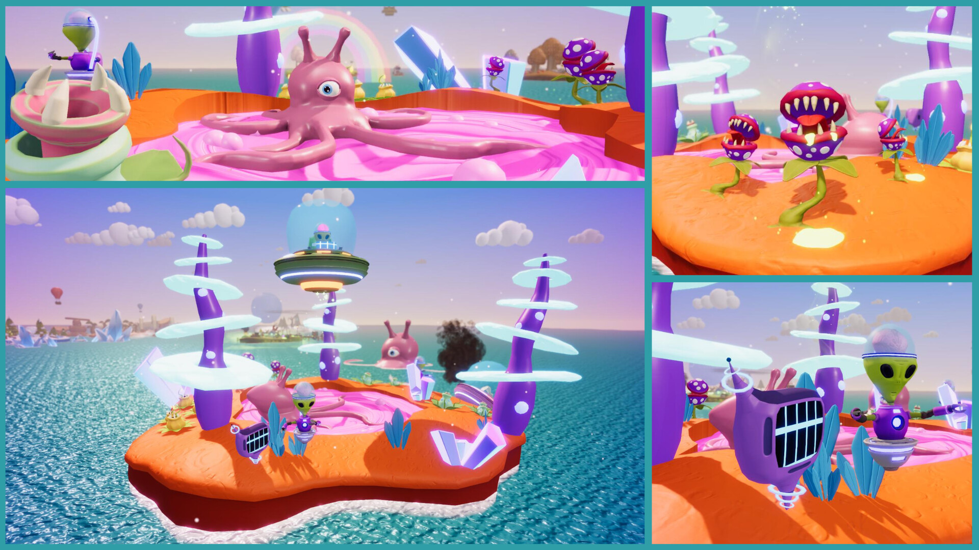 Janis Zihmanis - Various environment islands ( Unity URP )