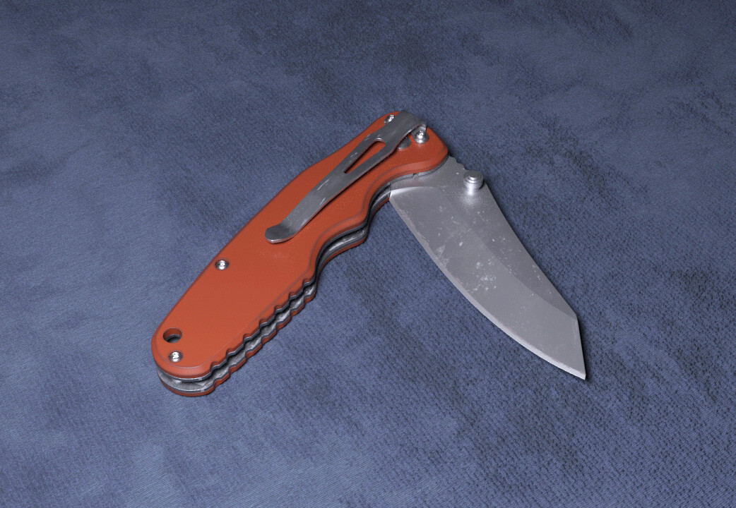 ArtStation - 3D model of knife
