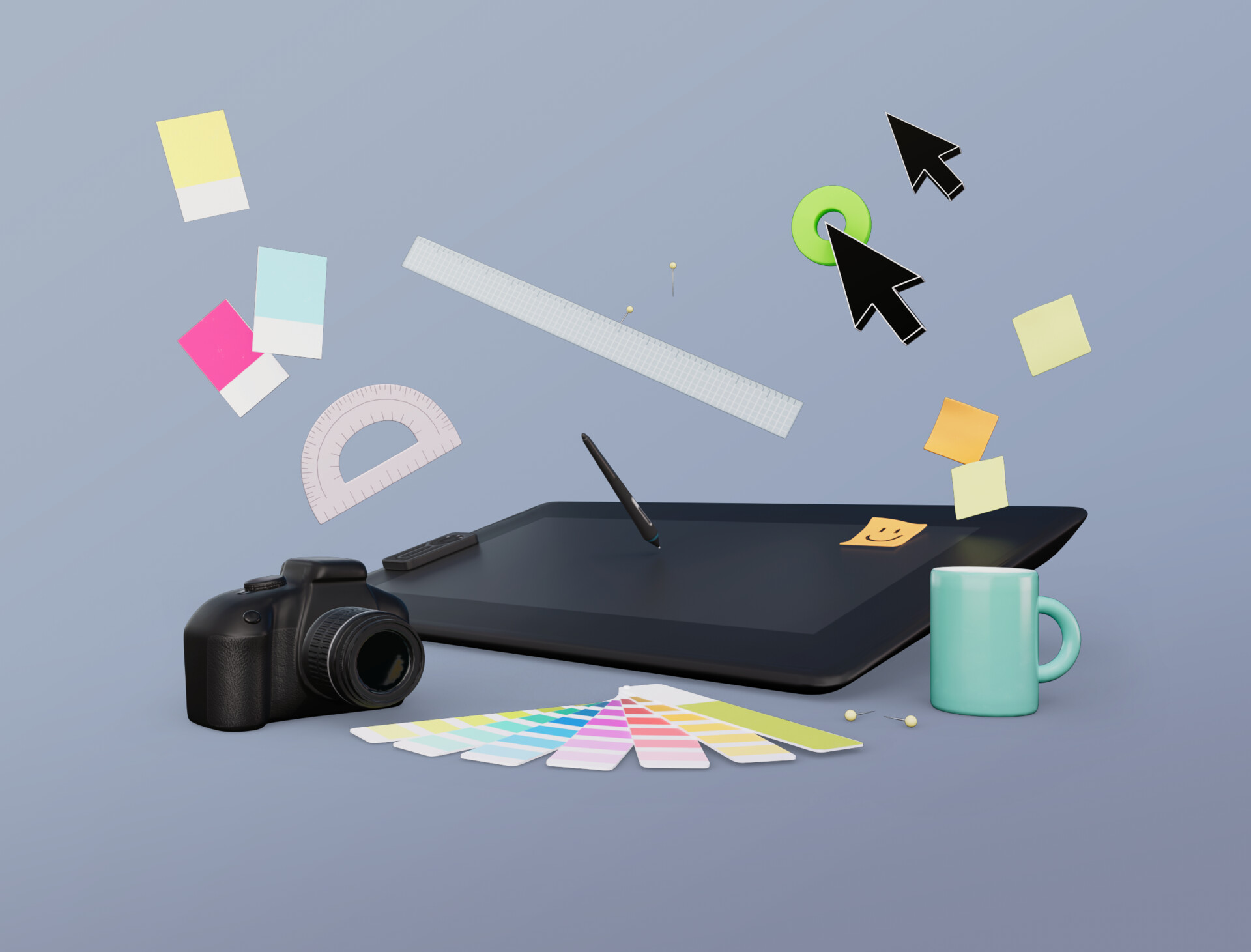 ArtStation - Office Objects