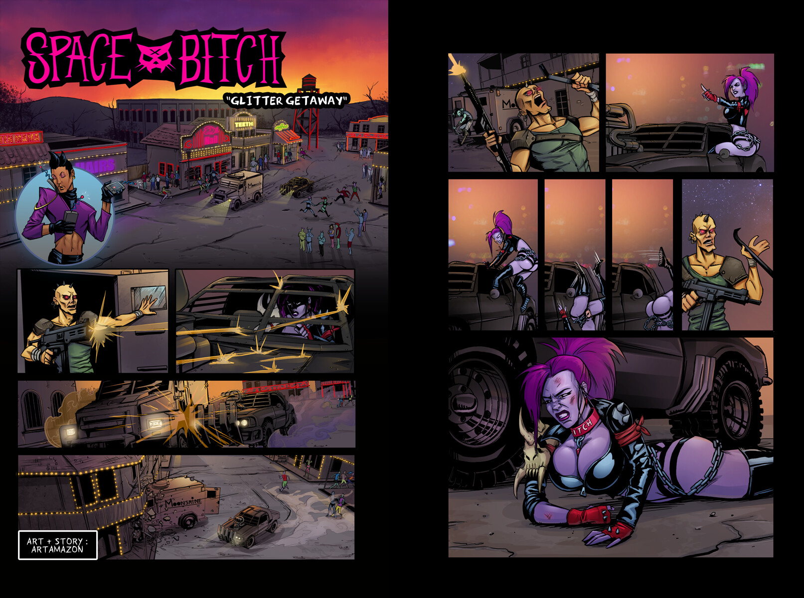 ArtStation - Space Nice Lady Sequentials