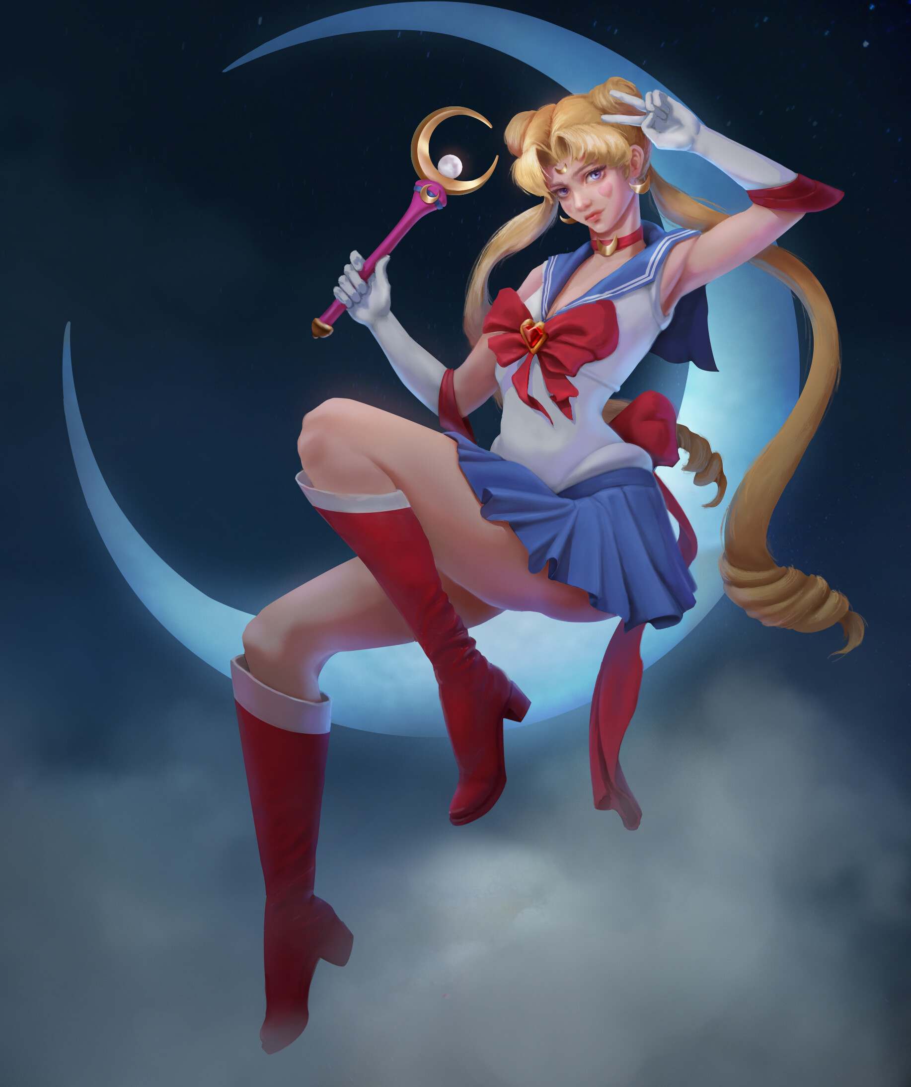 ArtStation - Sailor Moon