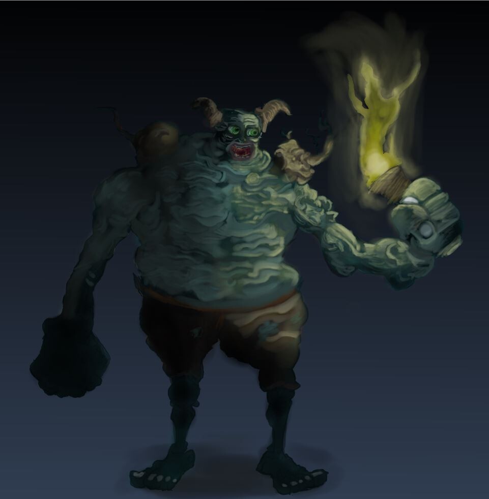 ArtStation - The Cave Troll