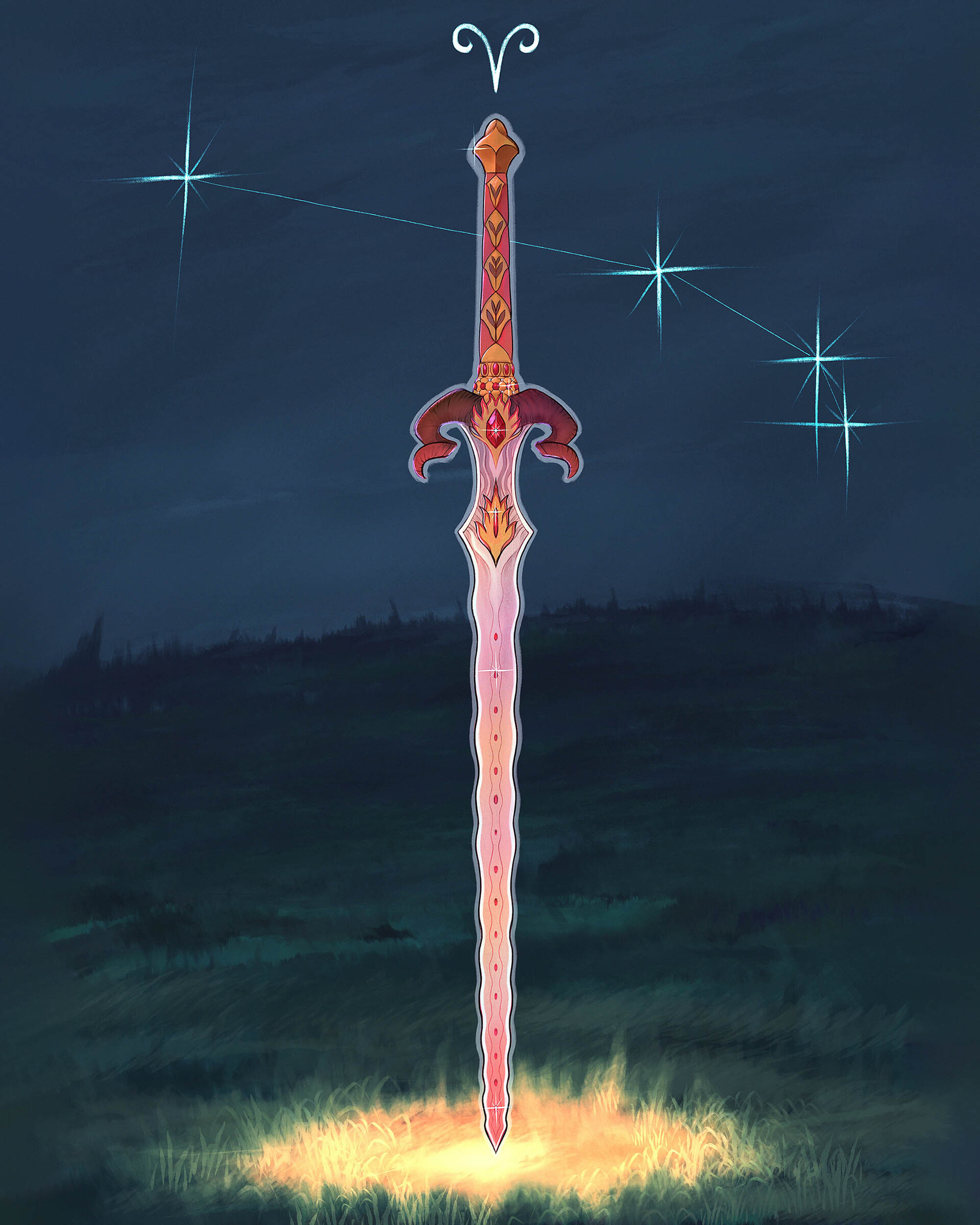 ArtStation - Aries Sword