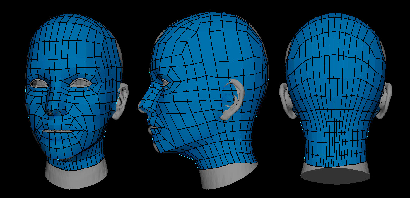 ArtStation - retopology