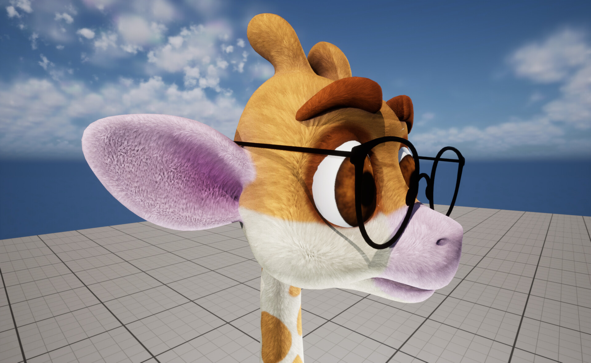 ArtStation - Unreal shader Fur instead of particle system