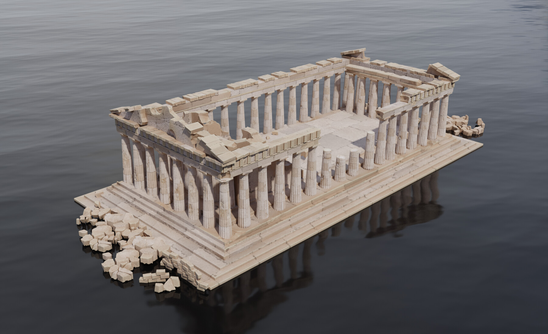 ArtStation - Acropolis 3D