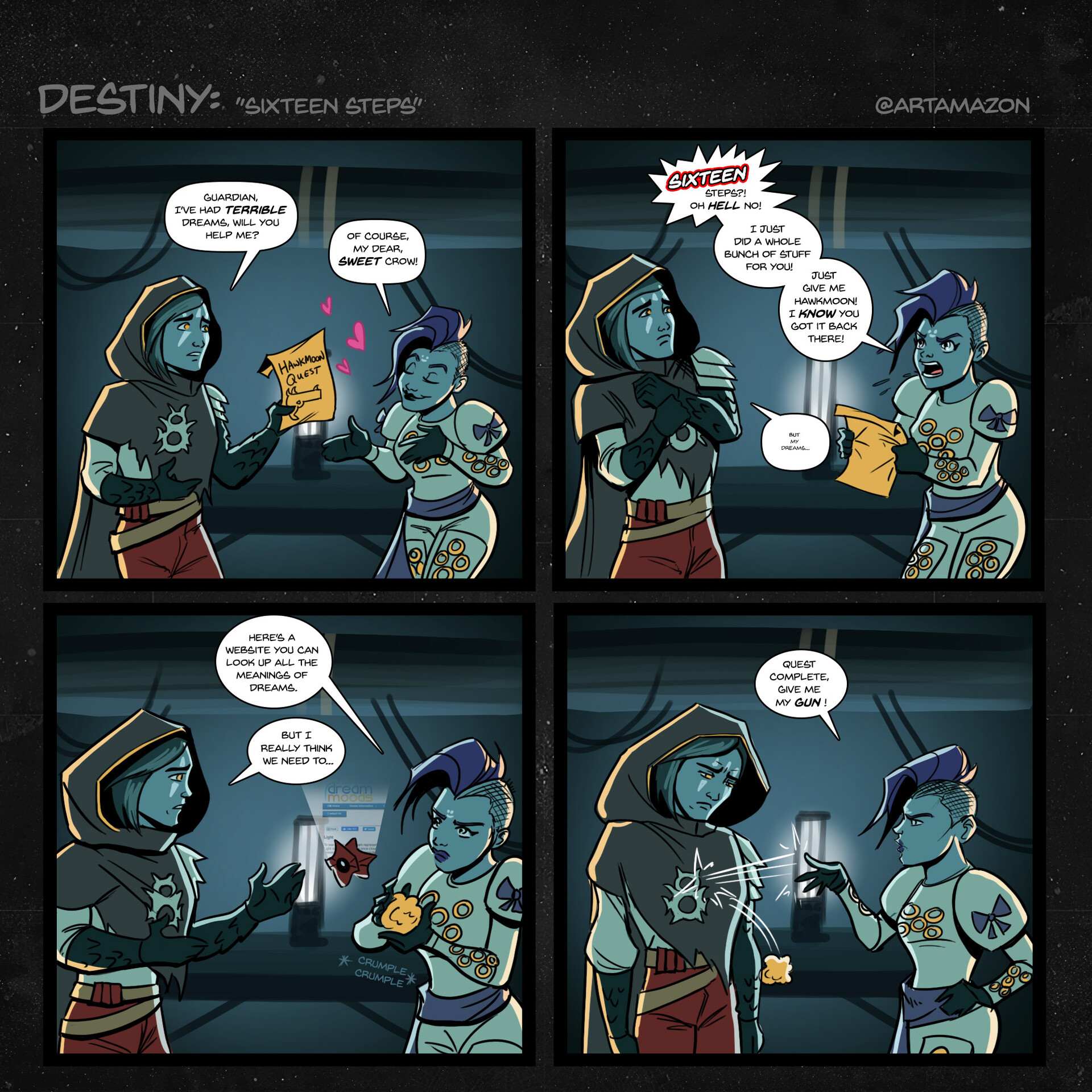 ArtStation - Destiny Comics