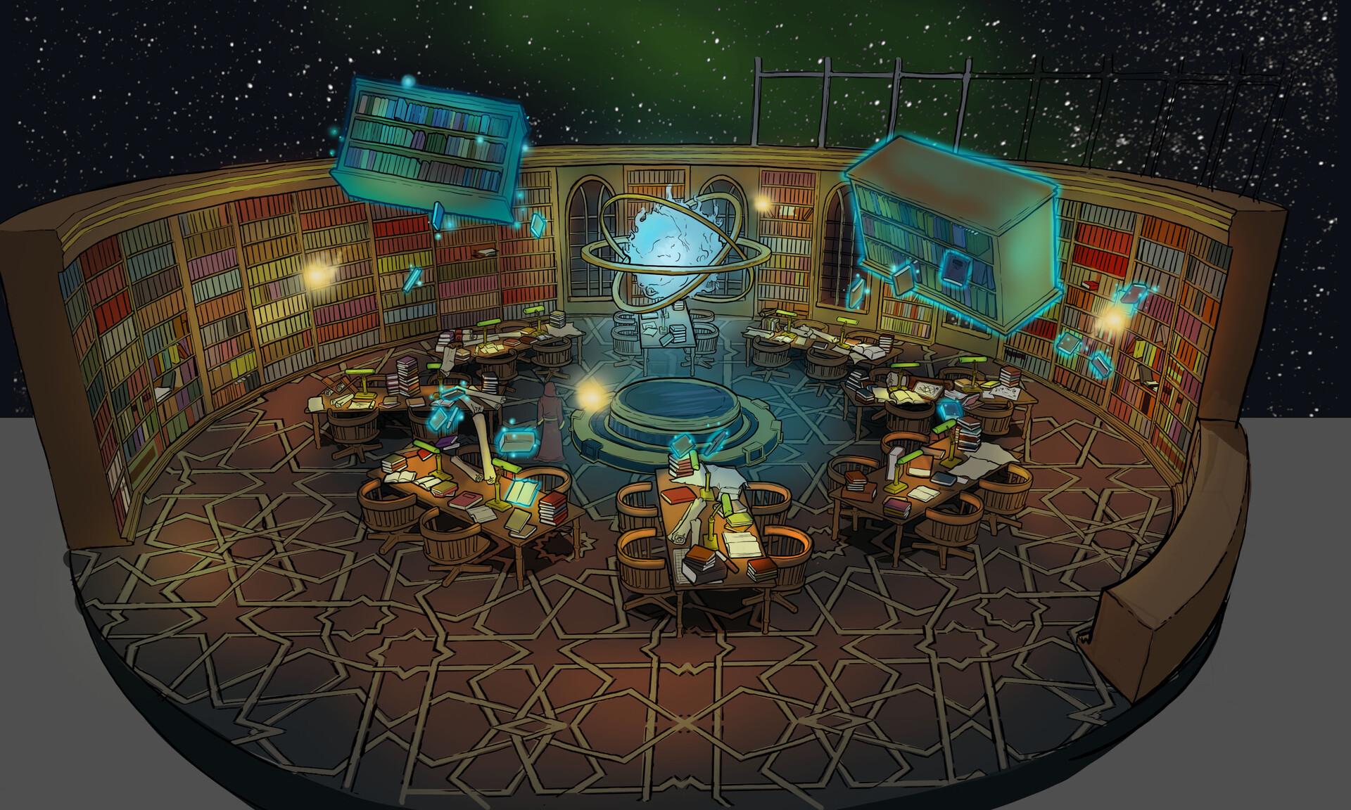ArtStation - Library of Babel : Concept Art