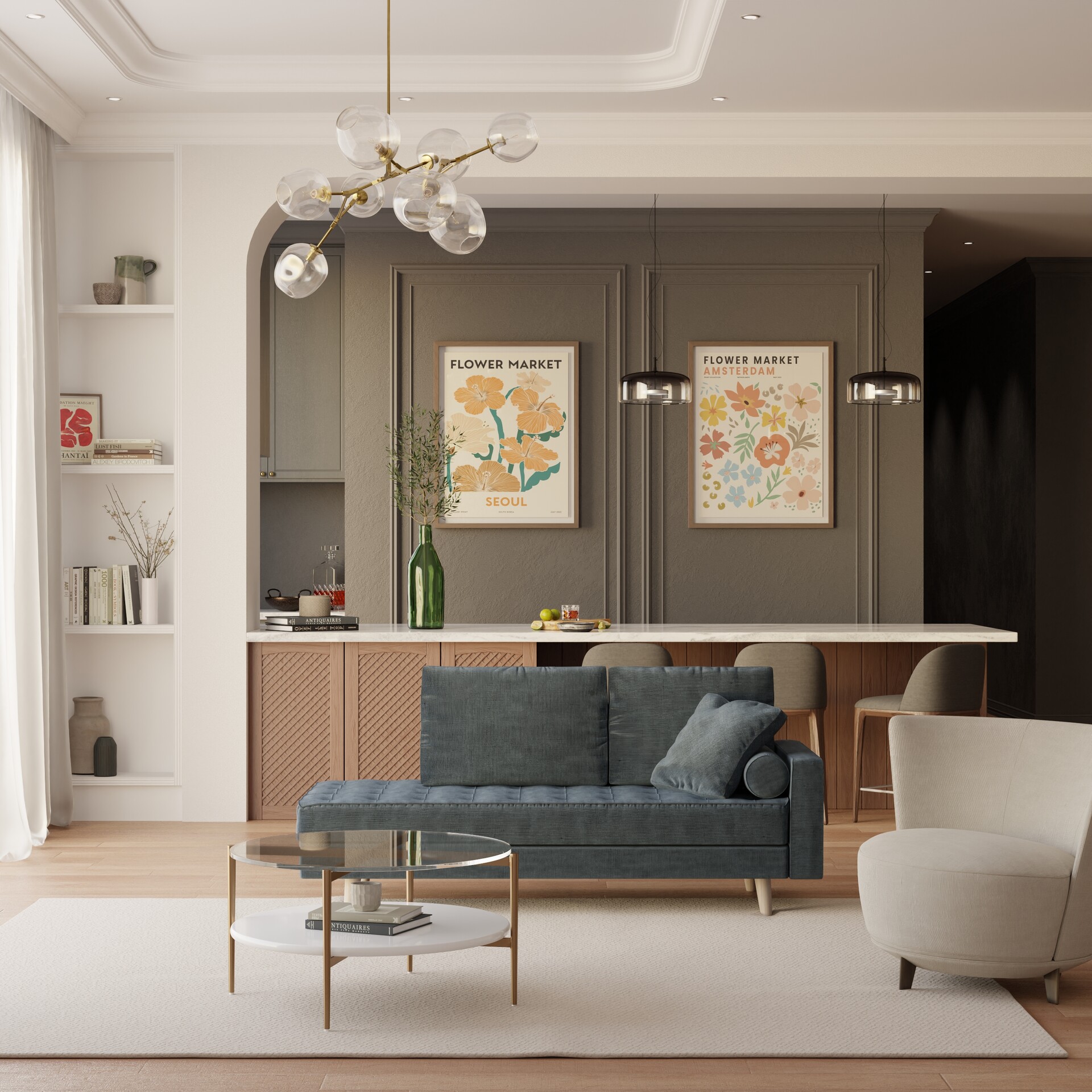 ArtStation - Neoclassical Living Room - 5.8.2023