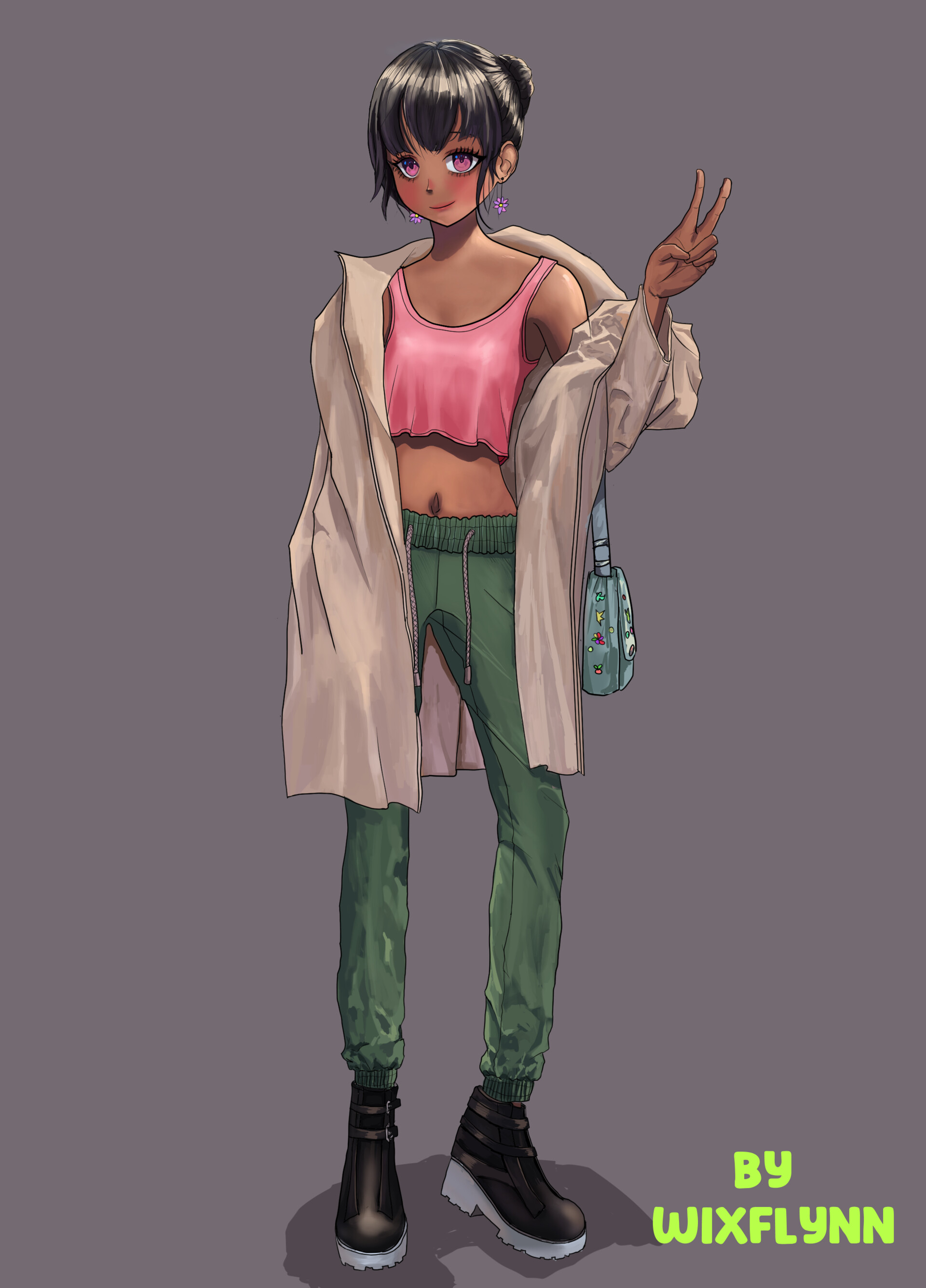 ArtStation - LINE ART CHARACTER DESIGN