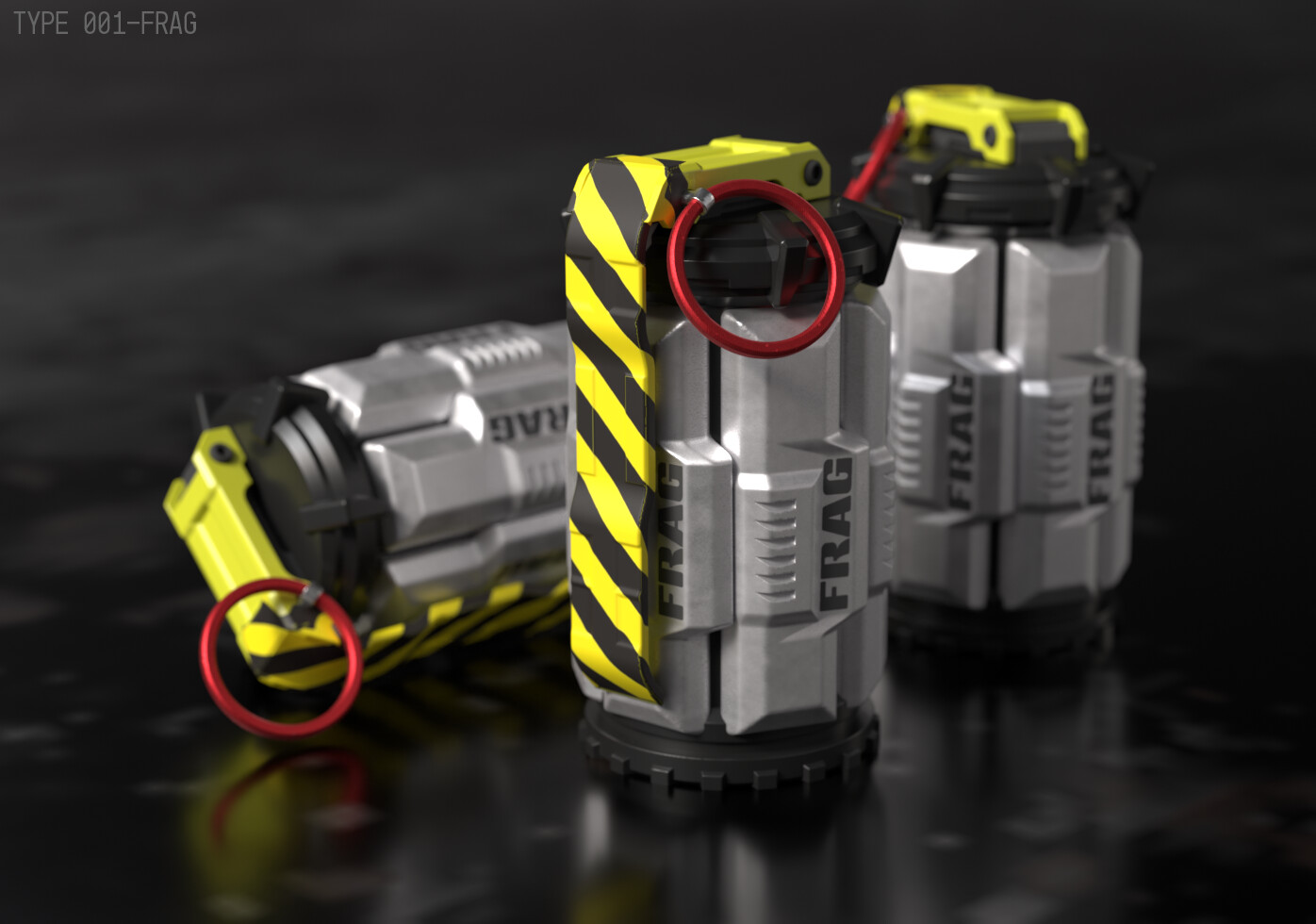 ArtStation - Fragmentation Grenade