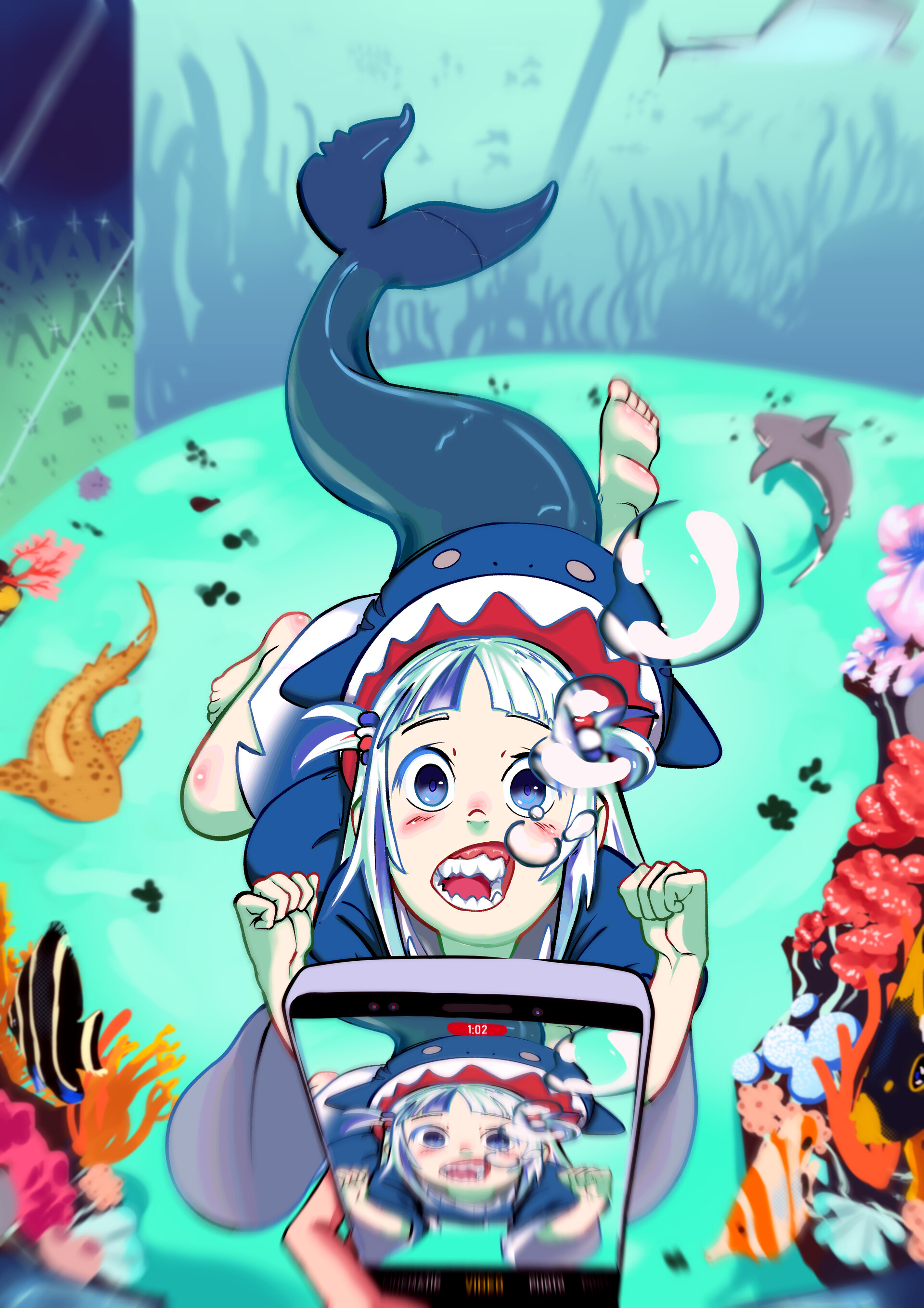 ArtStation - Gawr Gura FANART