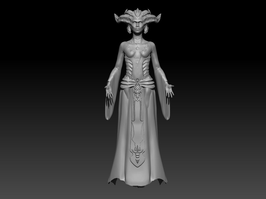 ArtStation - Lilith Diablo 4 Model