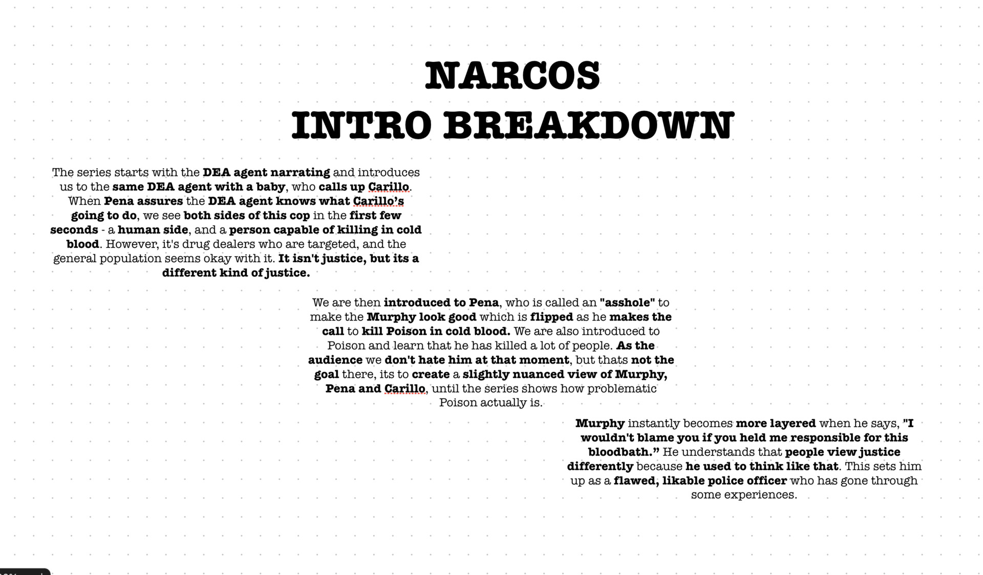 ArtStation - NARCOS INTRO