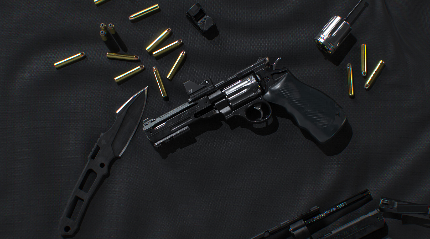 ArtStation - Revolver designin_LighterRve. 357