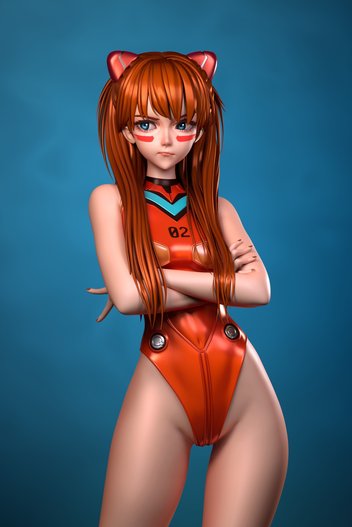 ArtStation - Cavan·碗妈CG课 附加二次元部分_朱同学作品