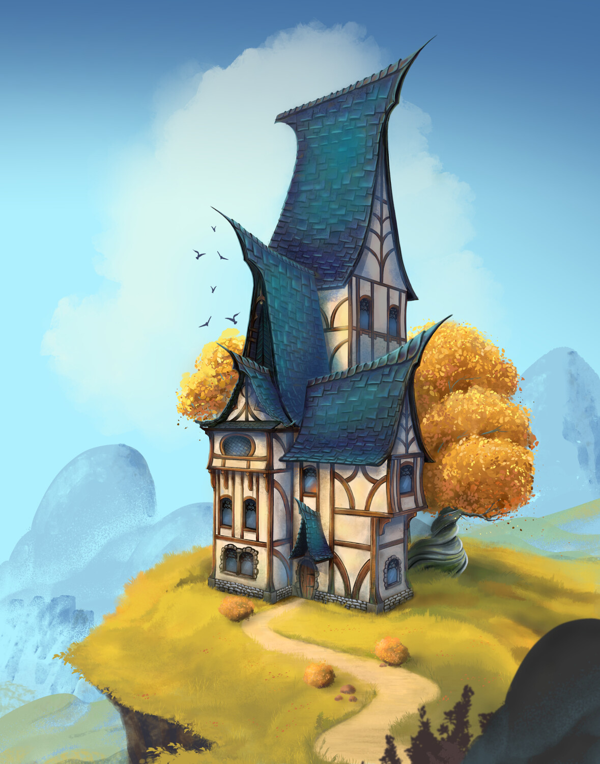 ArtStation - Tall House