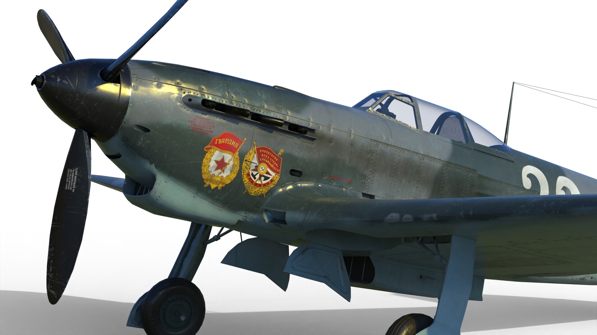 Tim Samedov - Yakovlev Yak-9 fighter 3d model