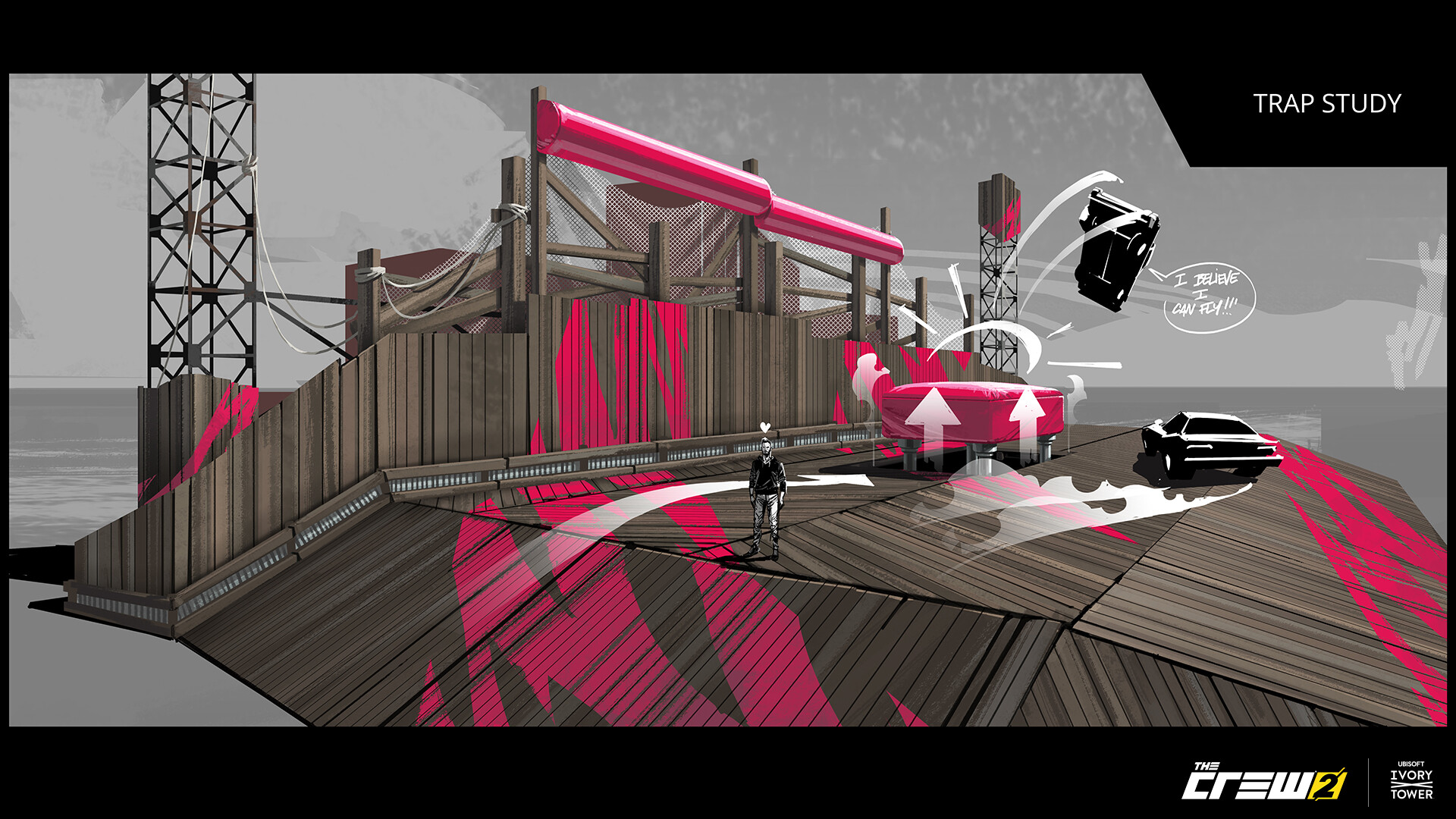 Ubisoft Ivory Tower - The Crew 2 - Concept Art