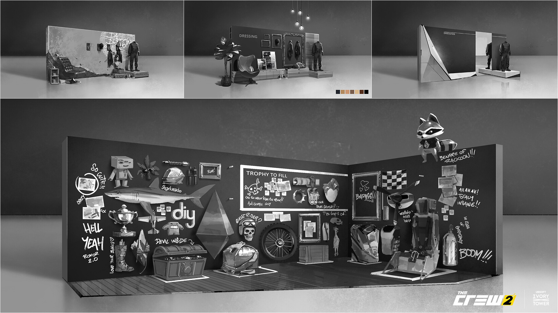 Ubisoft Ivory Tower - The Crew 2 - Concept Art