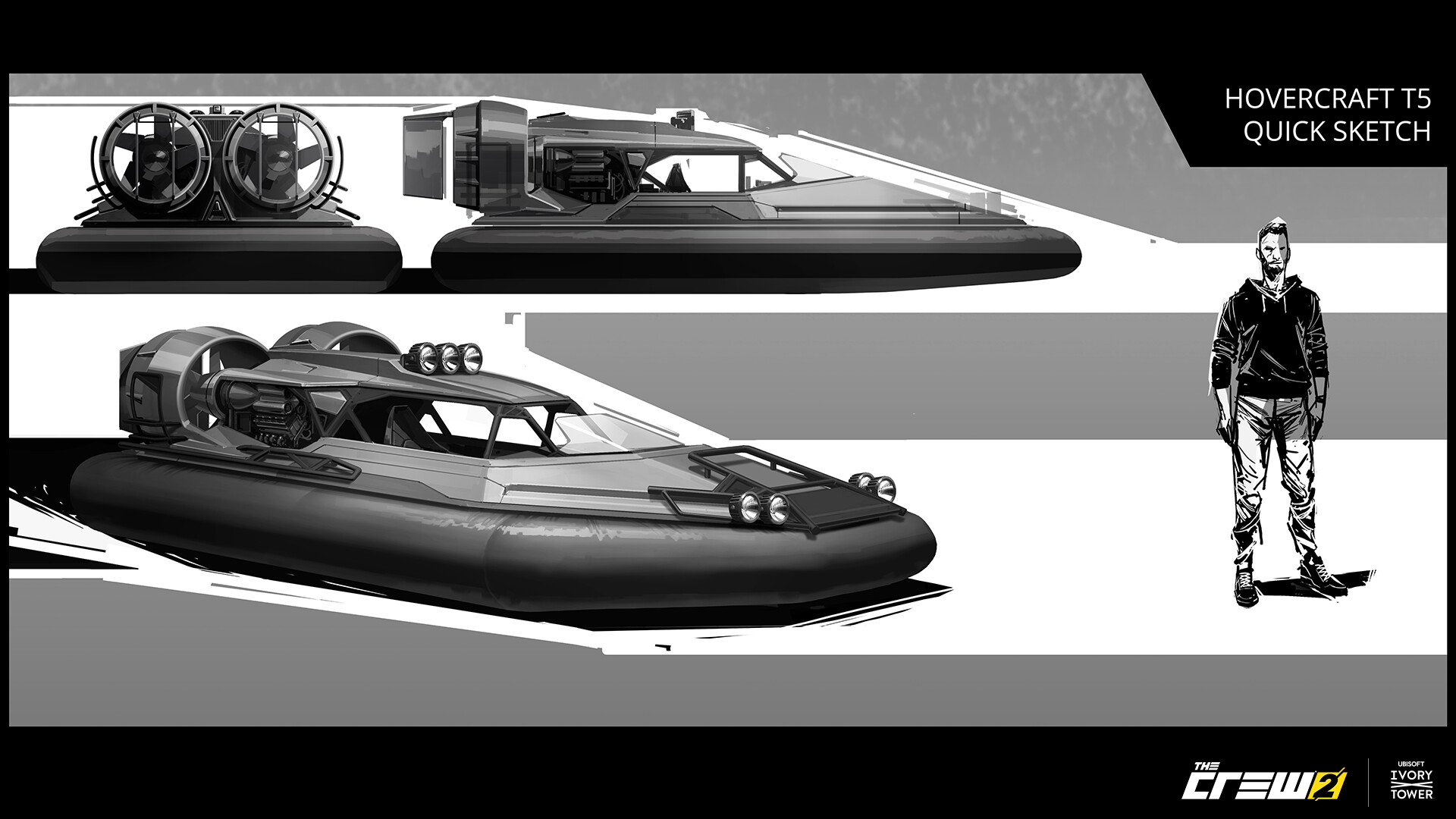 Ubisoft Ivory Tower - The Crew 2 - Concept Art