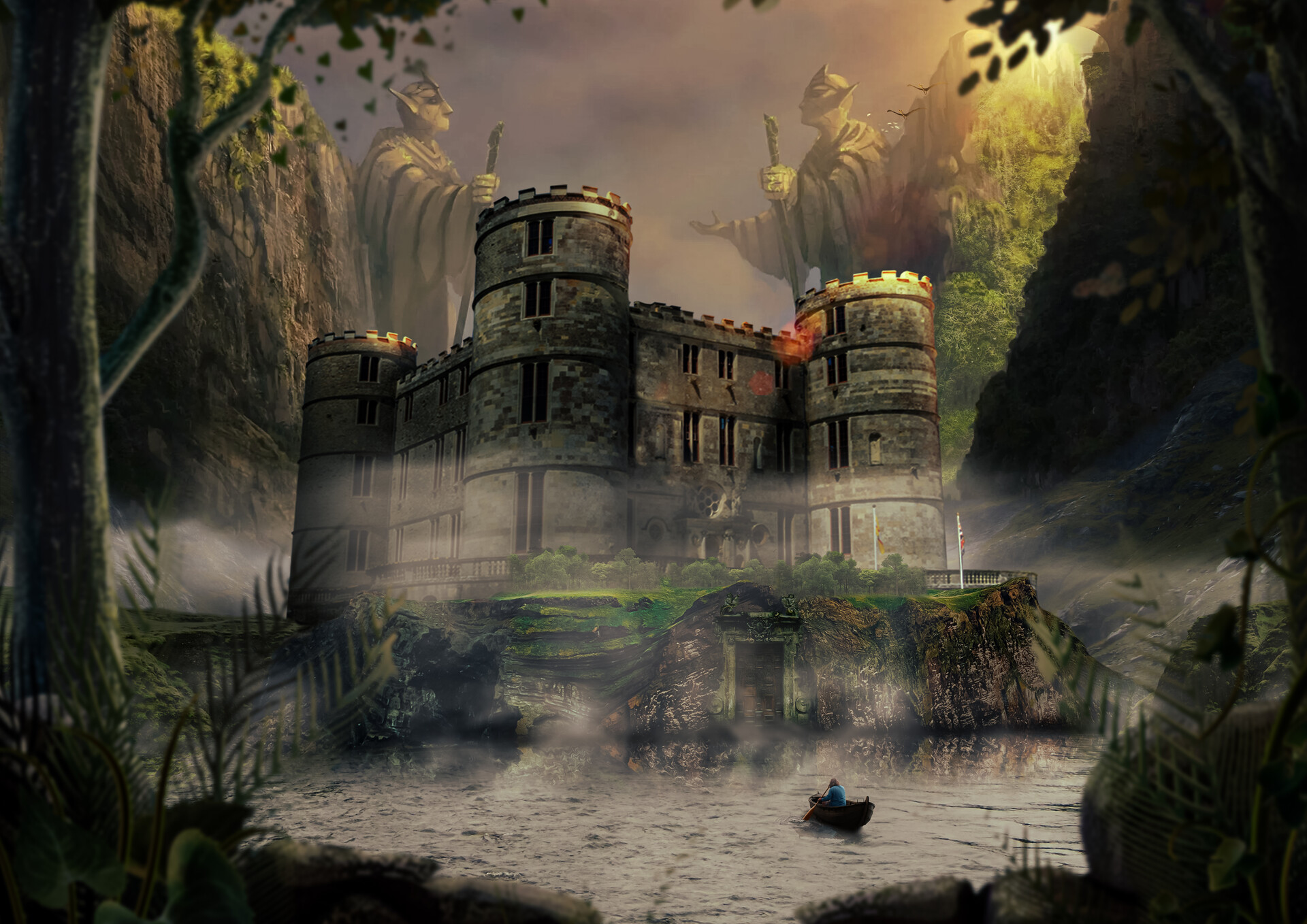 ArtStation - Creating Epic Fantasy Worlds with Matte Painting in Photoshop