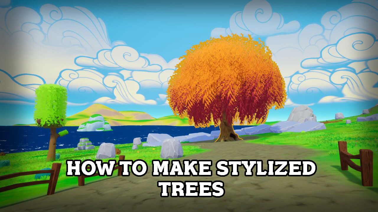 ArtStation - How to create stylized trees (Full Workflow)