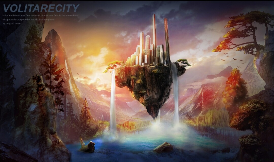 ArtStation - Matte Painting landscape