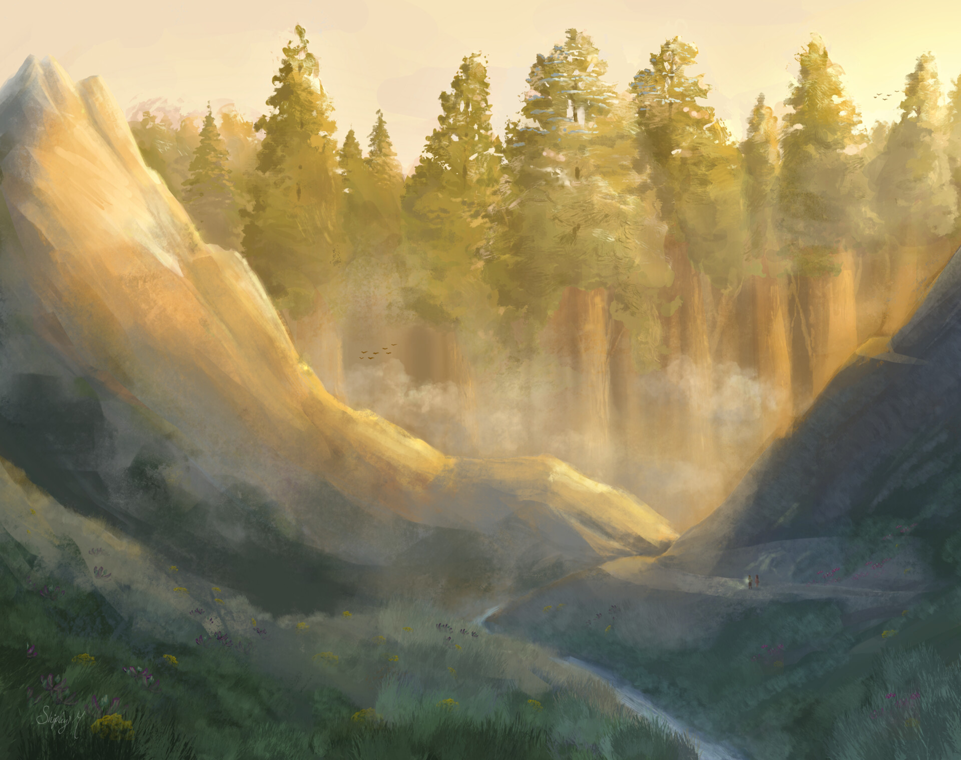 ArtStation - Etzolia: Keyframe Illustration