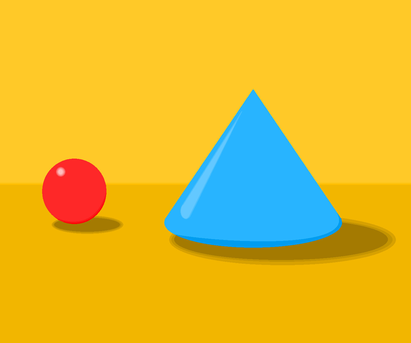 ArtStation - Ball and Cone (Alternate)