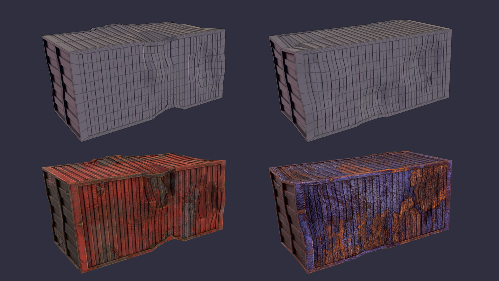 ArtStation - Container Game Props