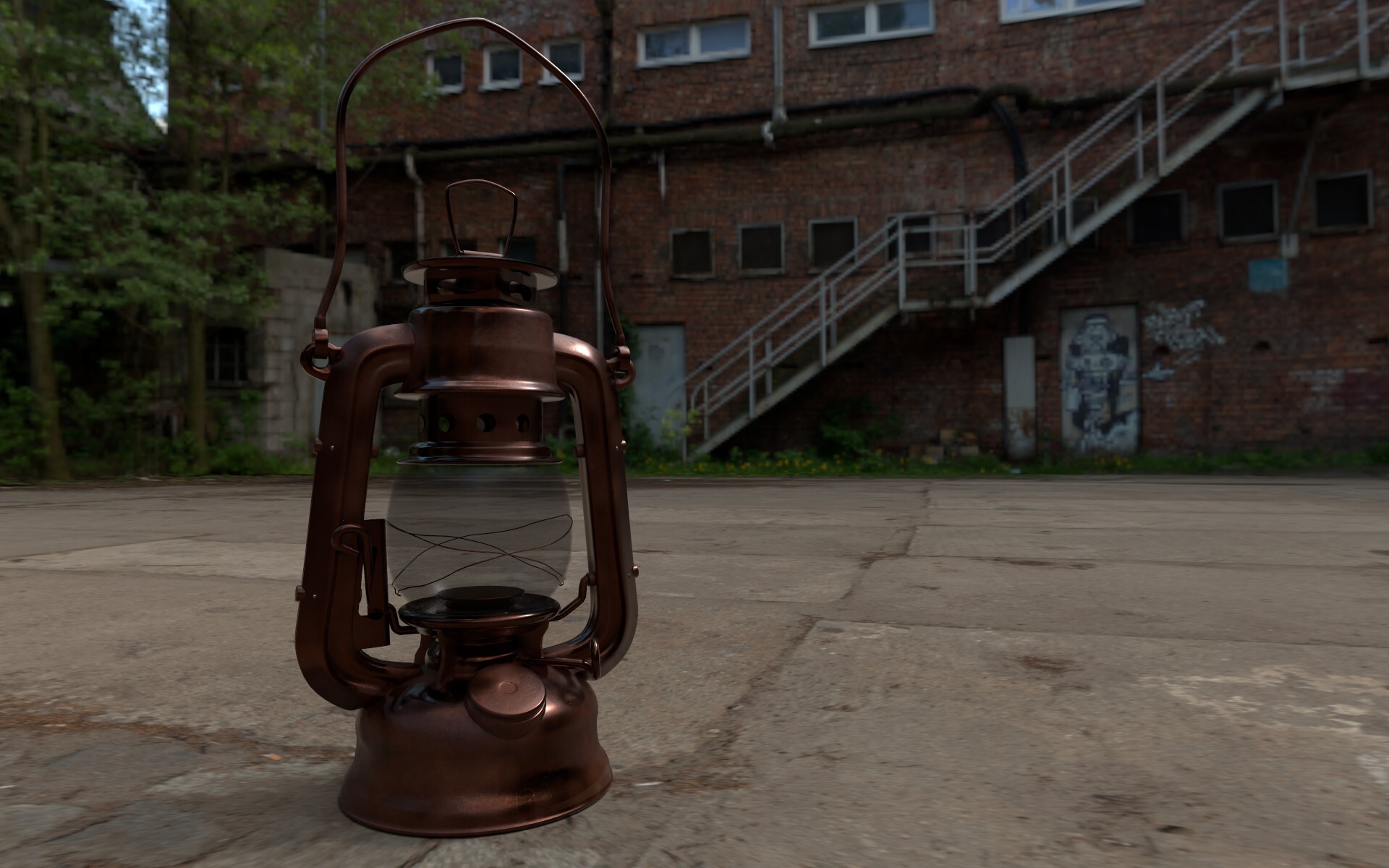 ArtStation - [Game Asset]Lantern