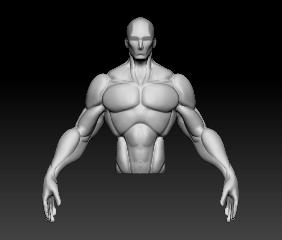 ArtStation - Stylized Bust sculpt