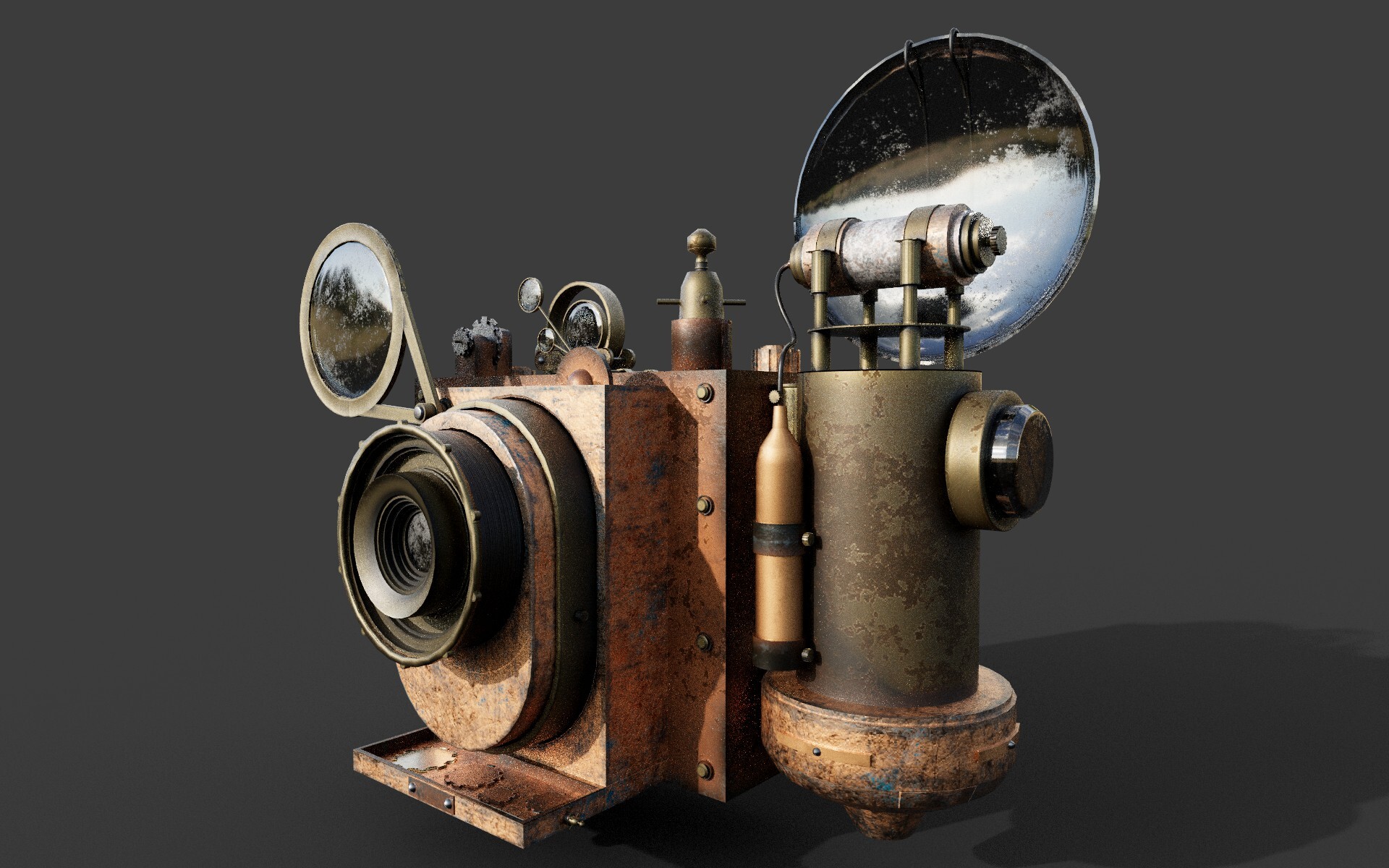 ArtStation - Steampunk Camera