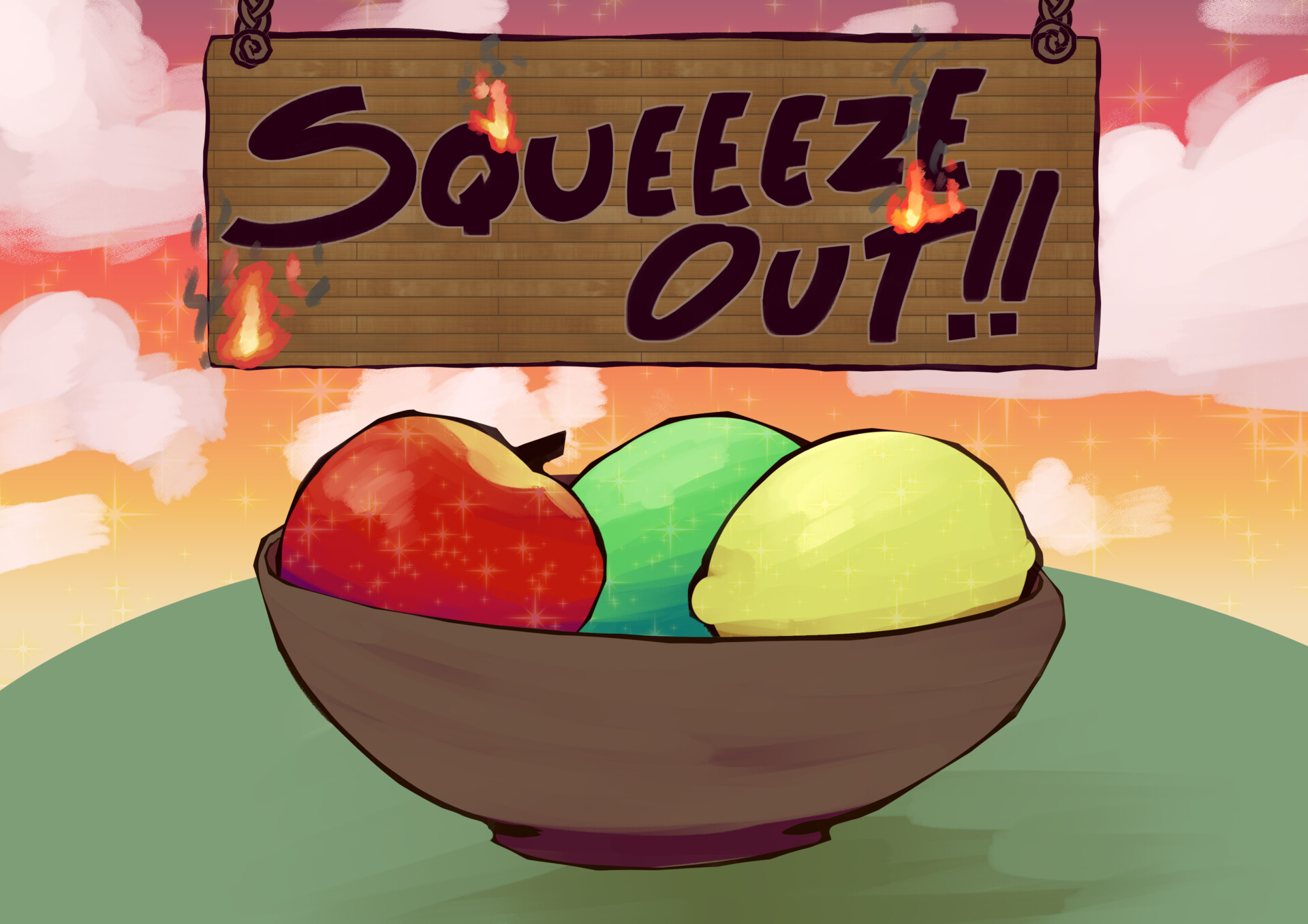 ArtStation - Squeeeze Out!!