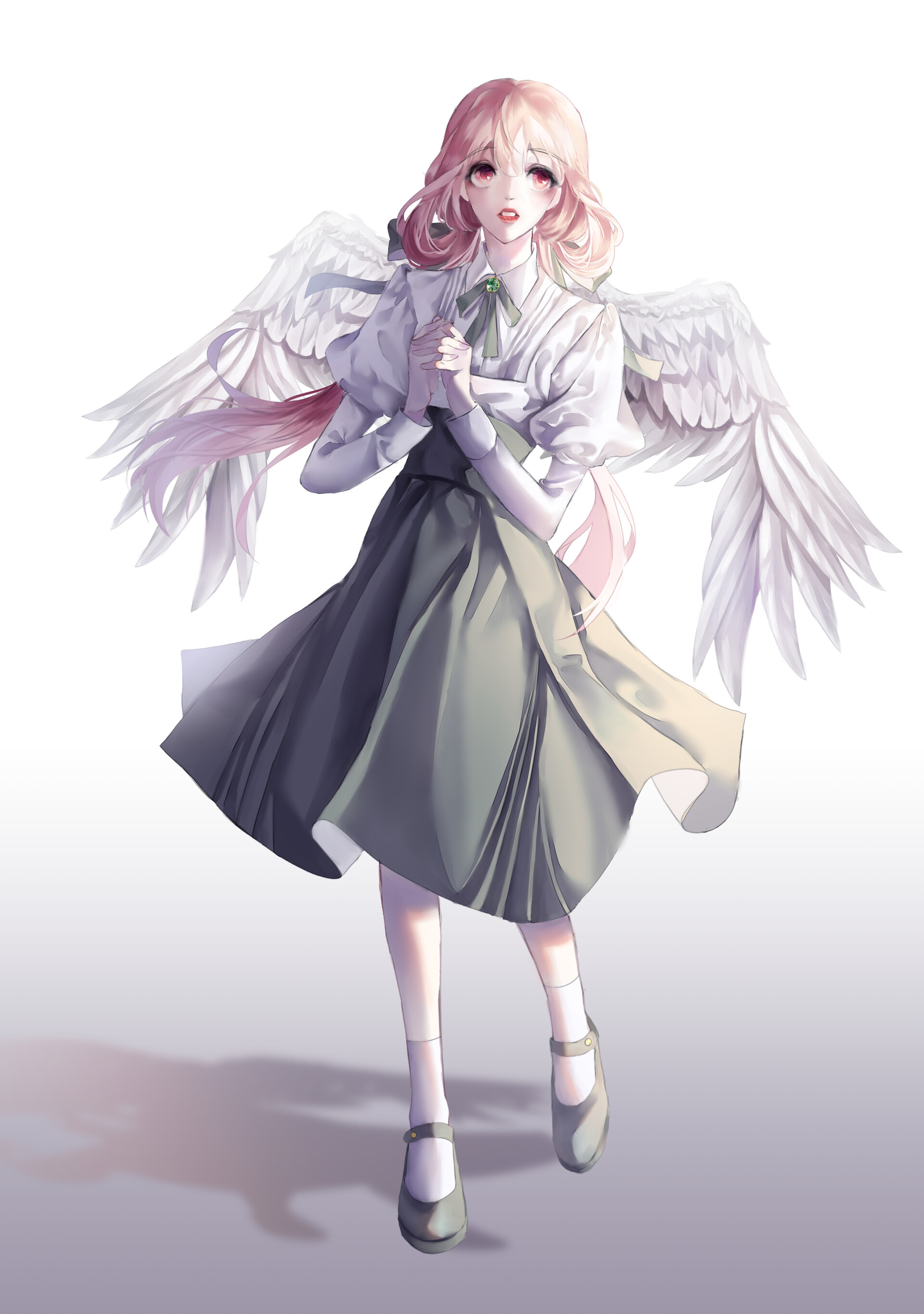 ArtStation - girl praying oc