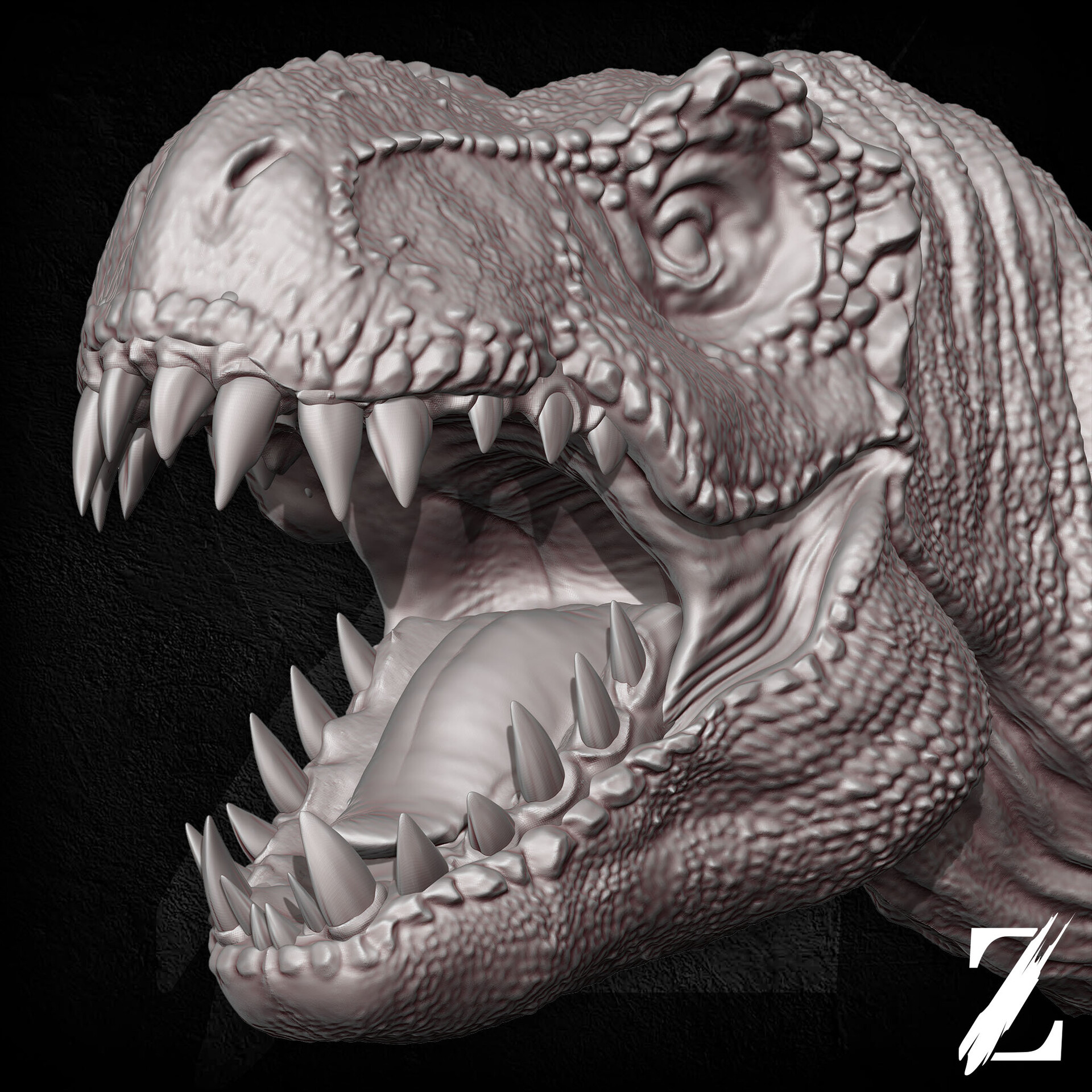 ArtStation - 25 ZB ART Creature Teeth For ZBrush (IMM Brush) - Vol 1