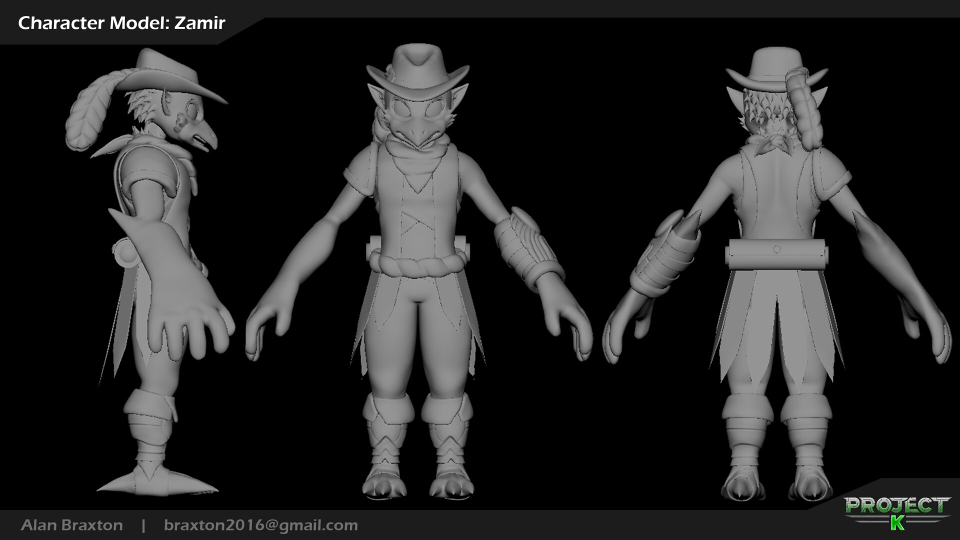 Alan Braxton - Zamir - Model