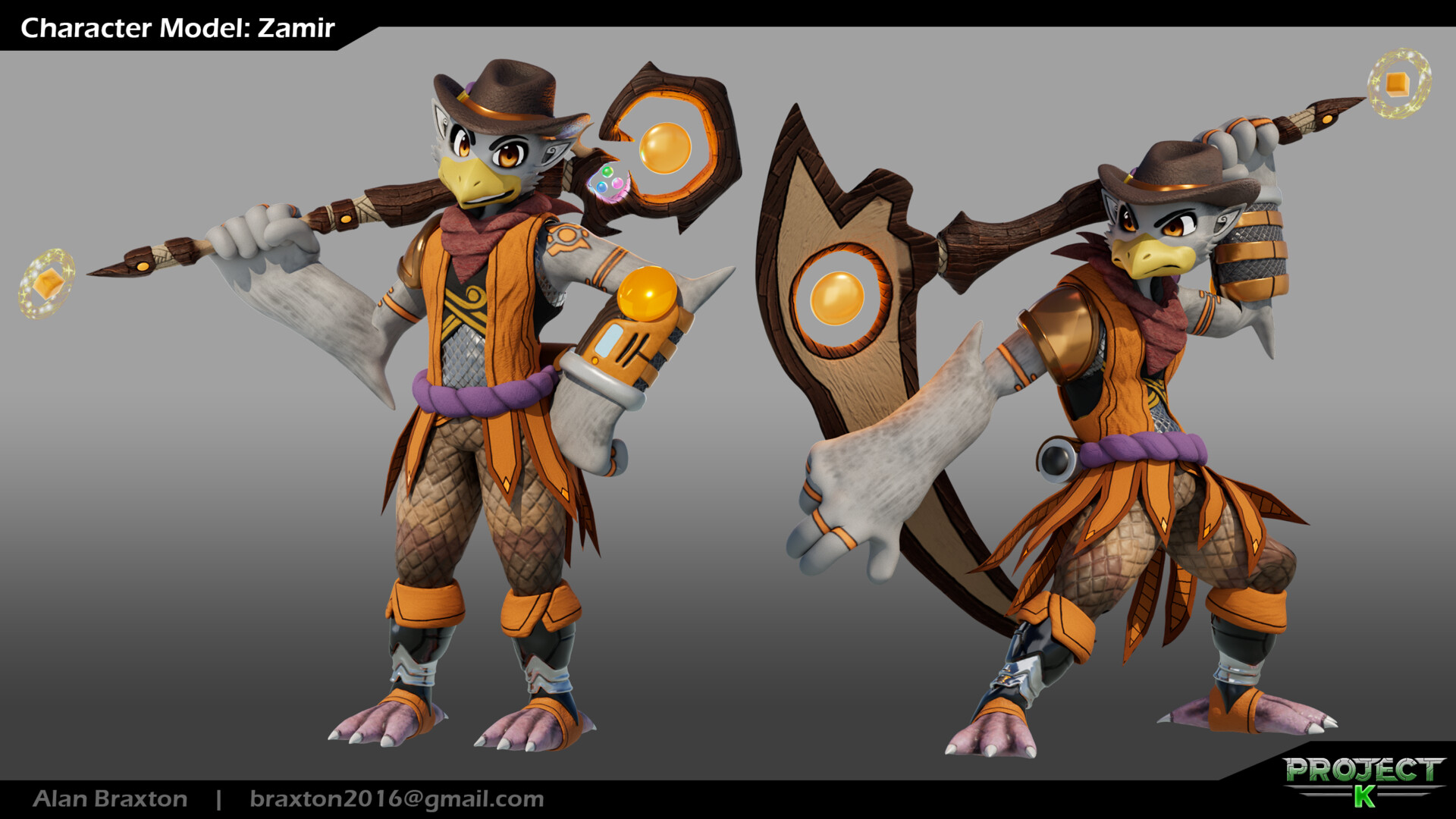 Alan Braxton - Zamir - Model