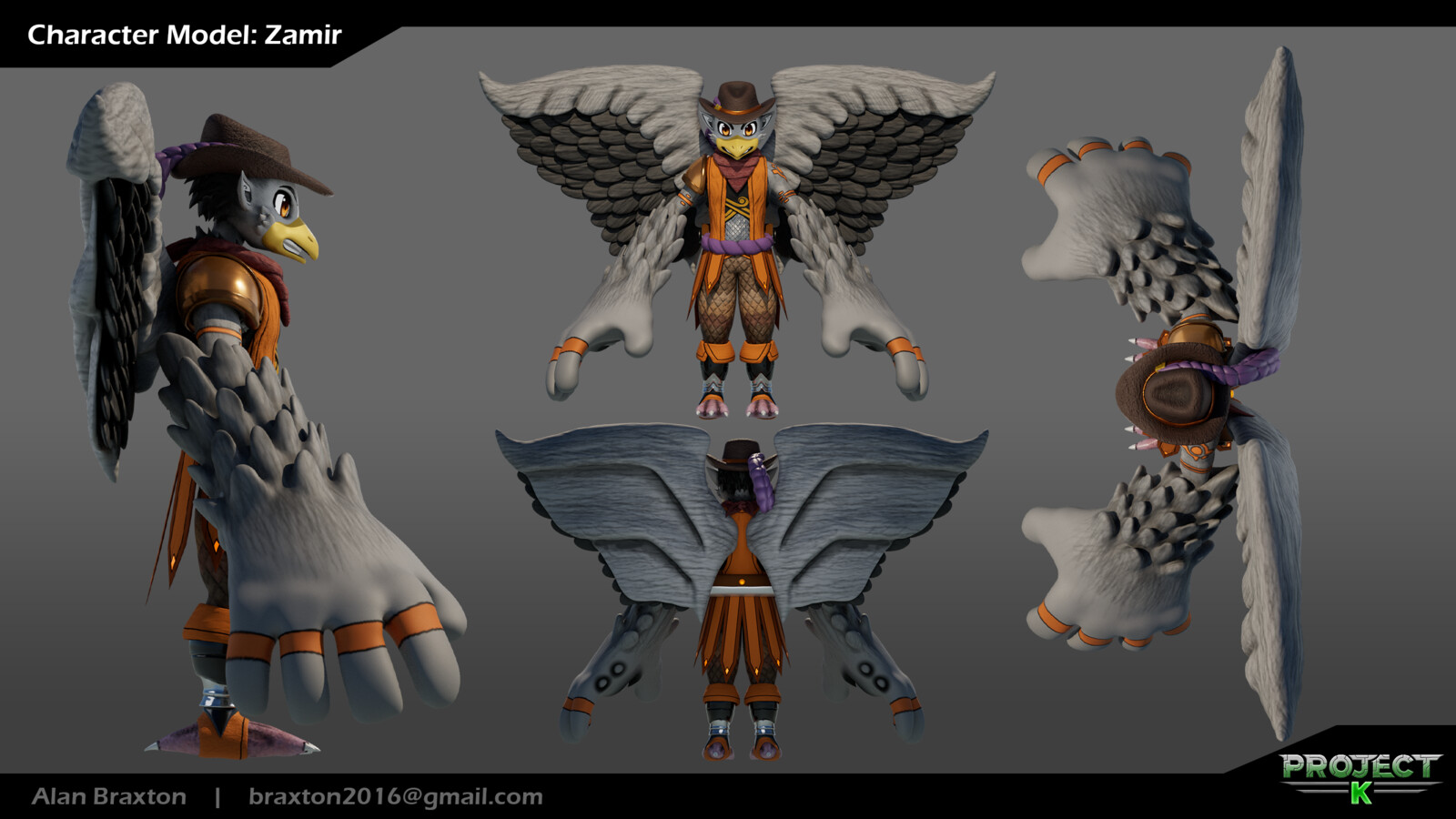 Alan Braxton - Zamir - Model