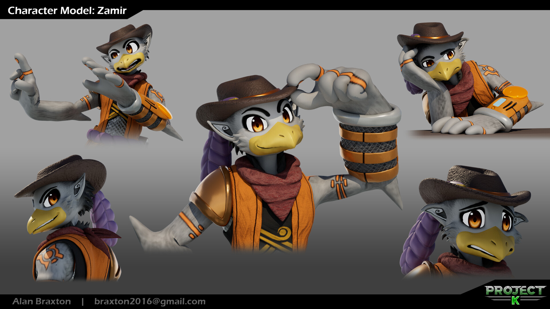 Alan Braxton - Zamir - Model