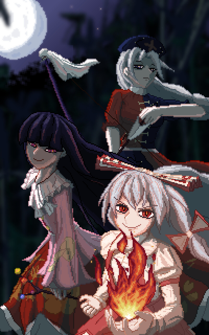 ArtStation - theeeeee endless cycle touhou gals