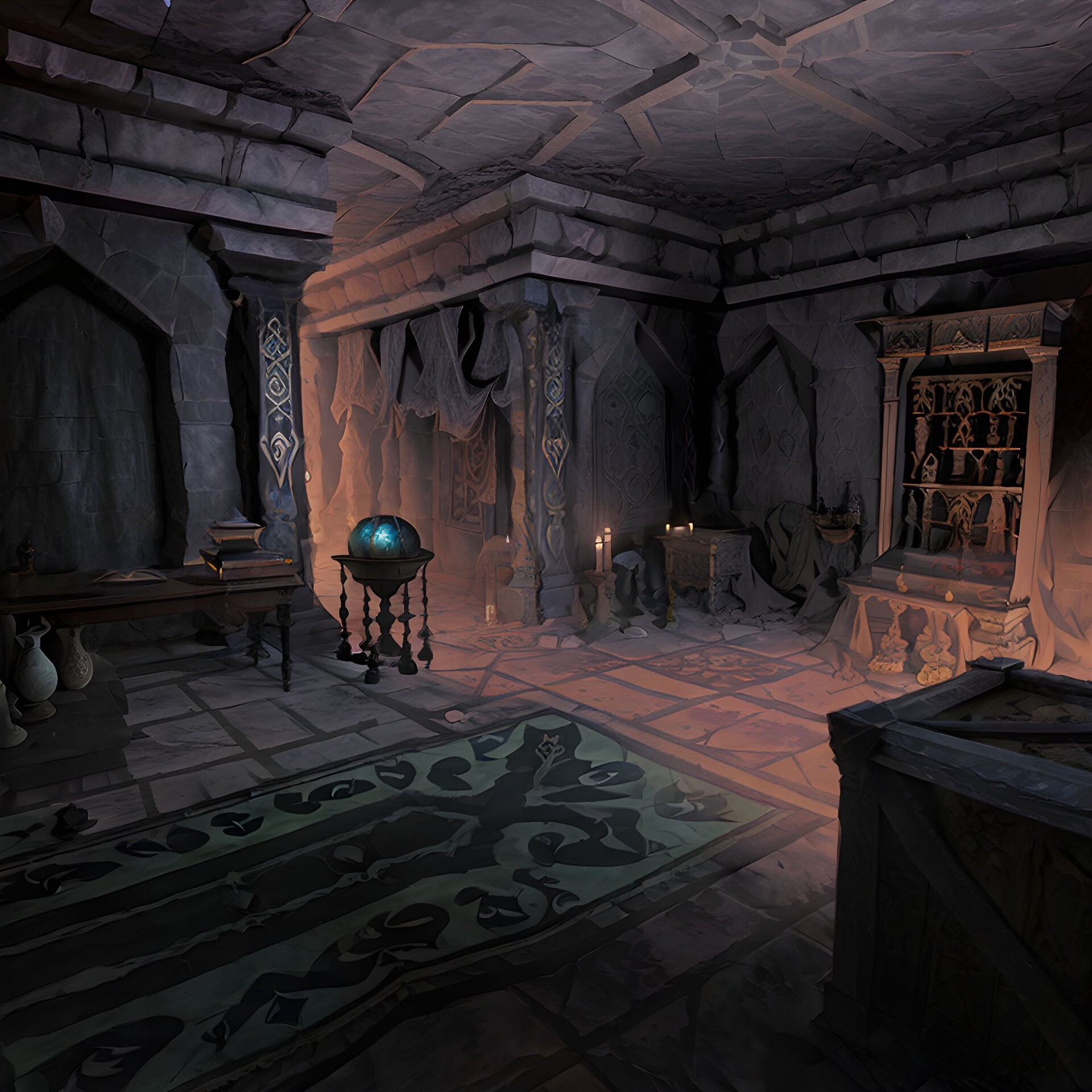 Jonathan Smith - Rogue Dungeon Room Cards