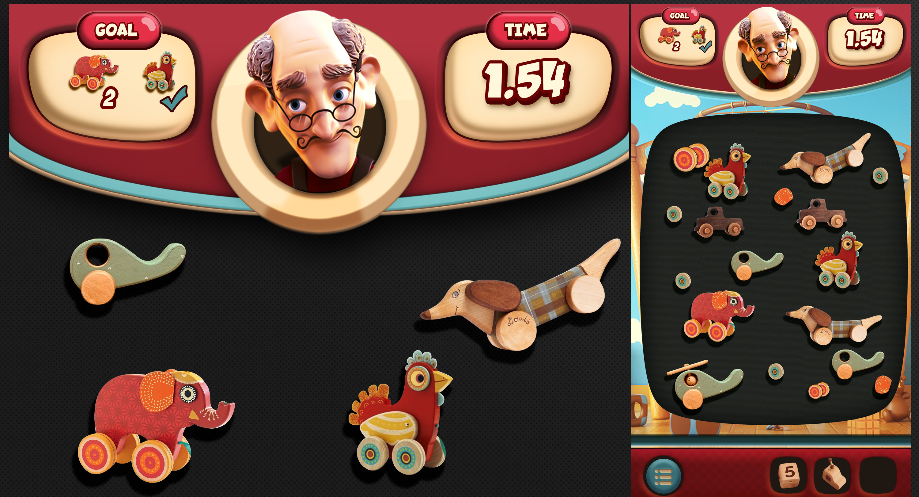 Hari Miroslavov - Match and Merge Mobile game concept